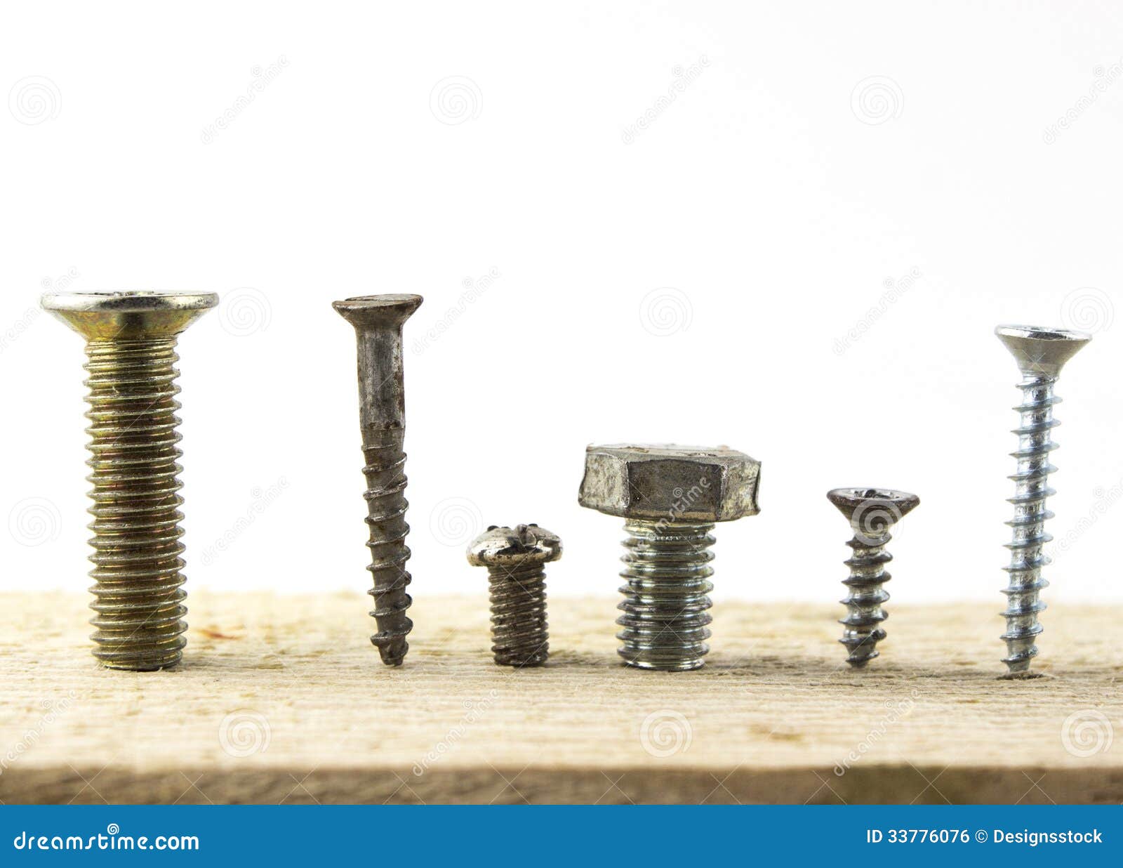 Screws stock photo. Image of renovation, macro, repair - 33776076