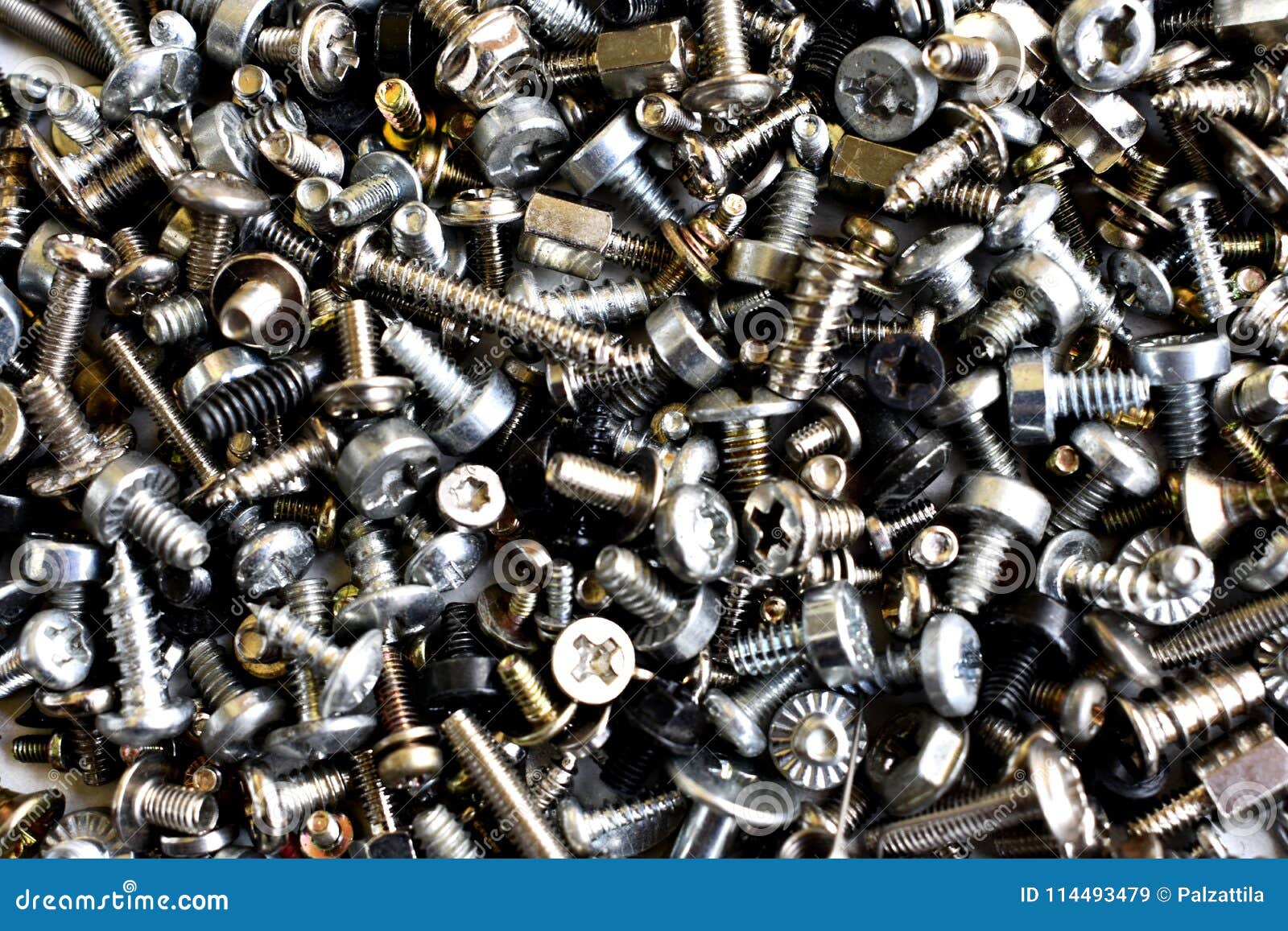 Screws Texture Wallpaper stock image. Image of texture - 114493479