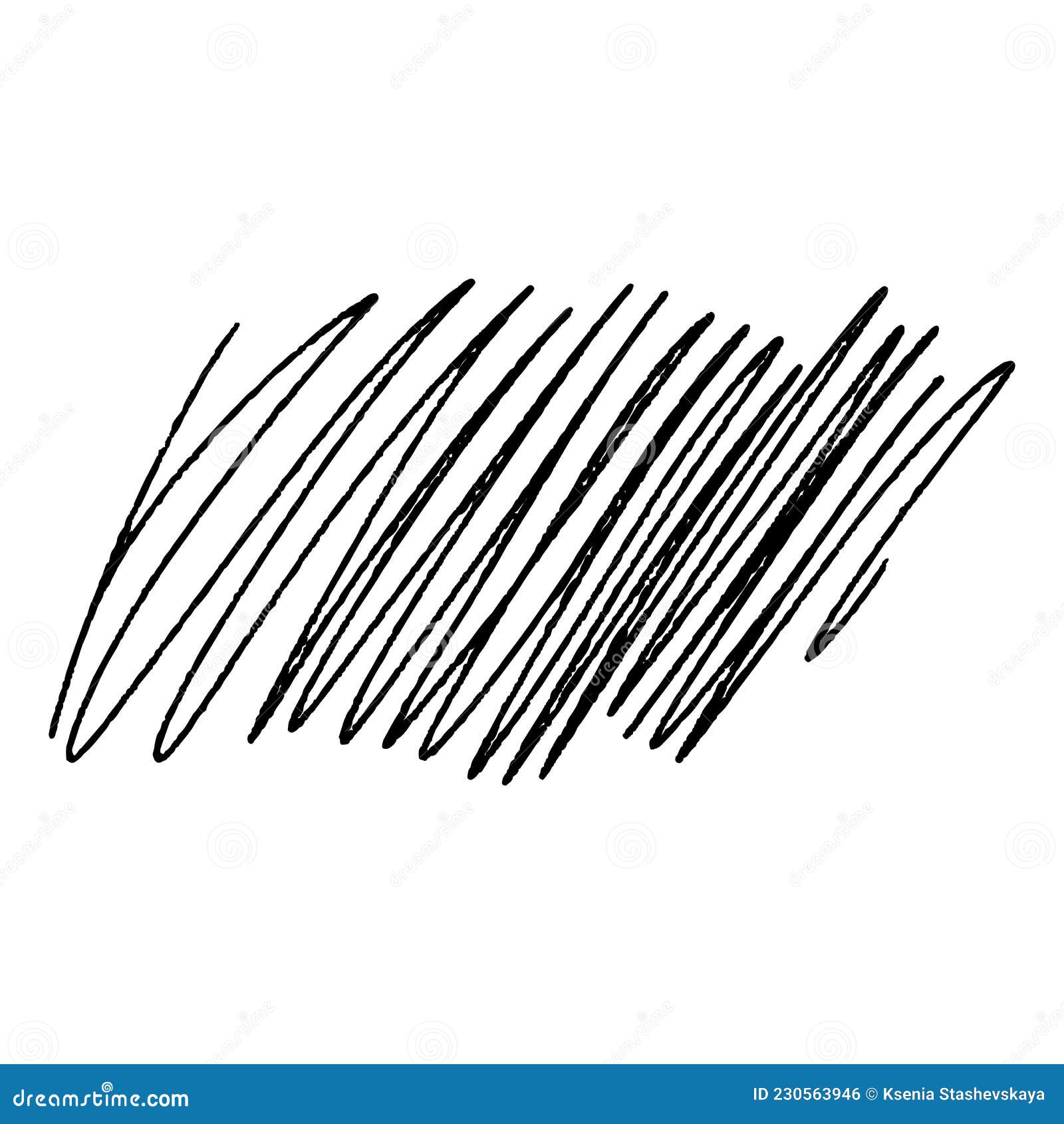 Scribble Black Background, Text Highlighter. Vector Illustration Stock ...