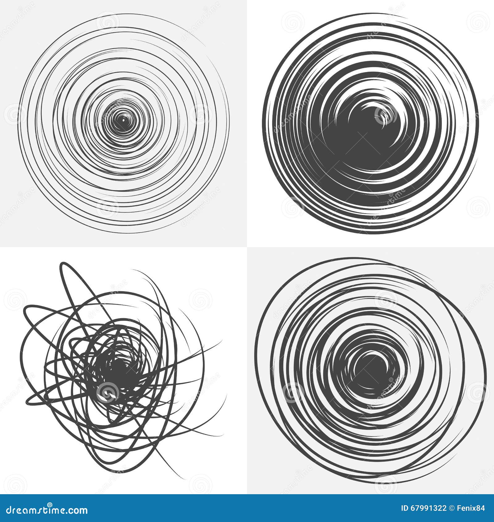 Scribble. Black and White Vector Design Element. Stock Vector ...