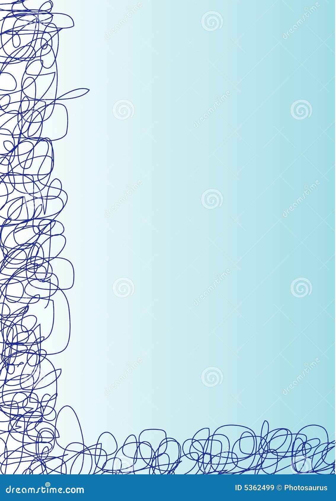Scribble Border Picture. Image: 5362499