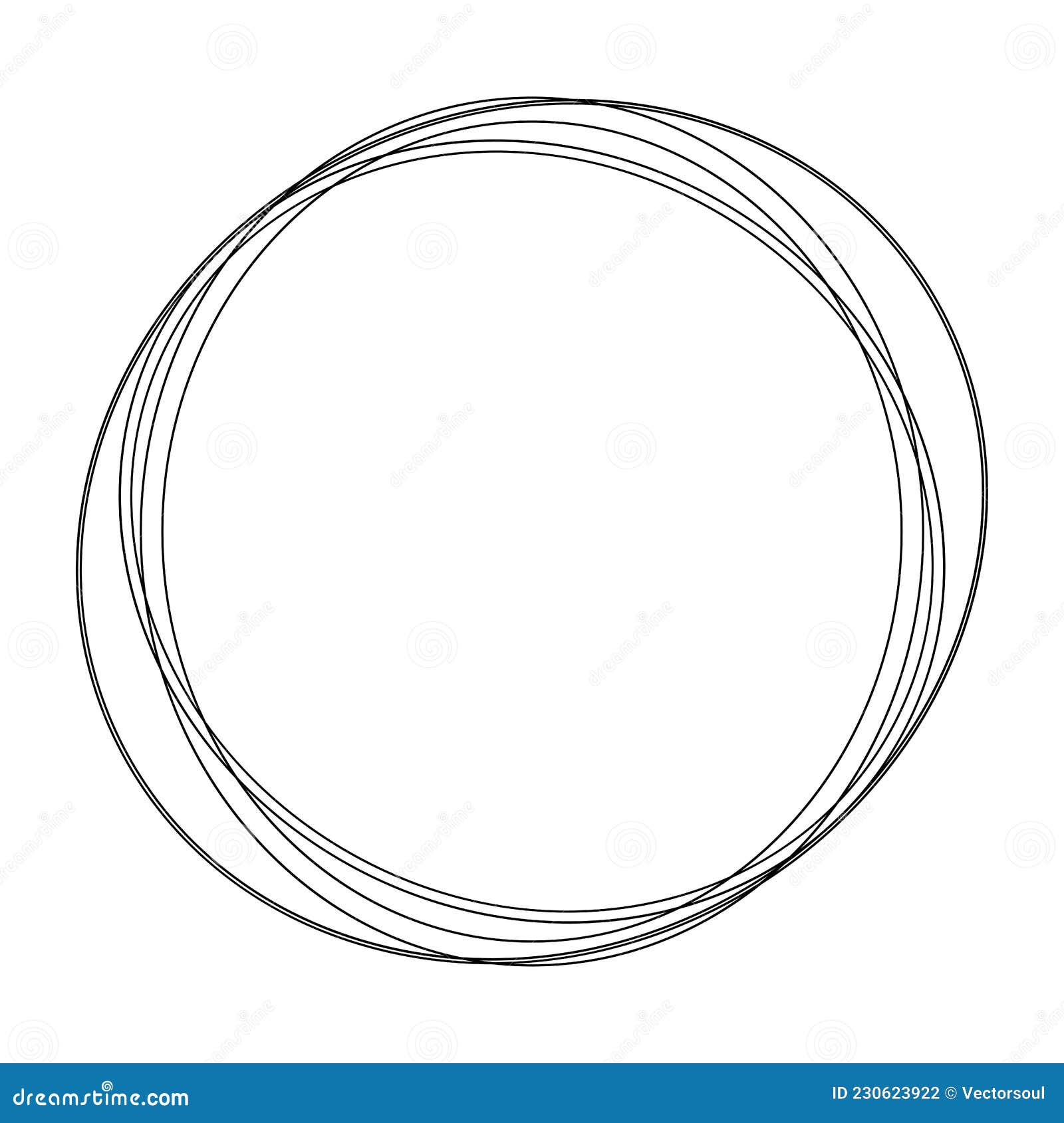 Scribble, Doodle, Sketchy and Sketch Circles Stock Vector ...