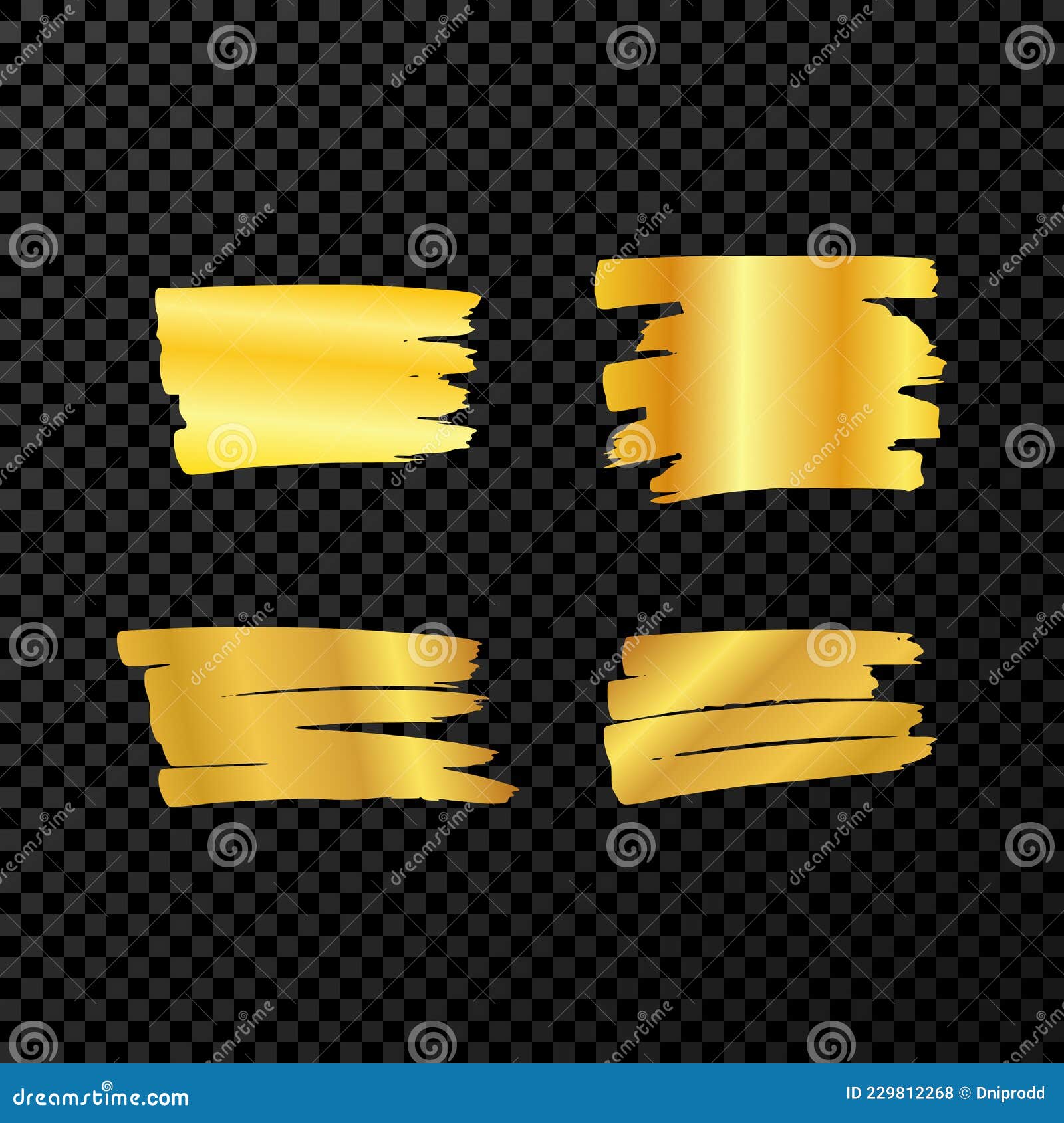 Scribble with a Gold Marker Stock Vector - Illustration of pencil ...