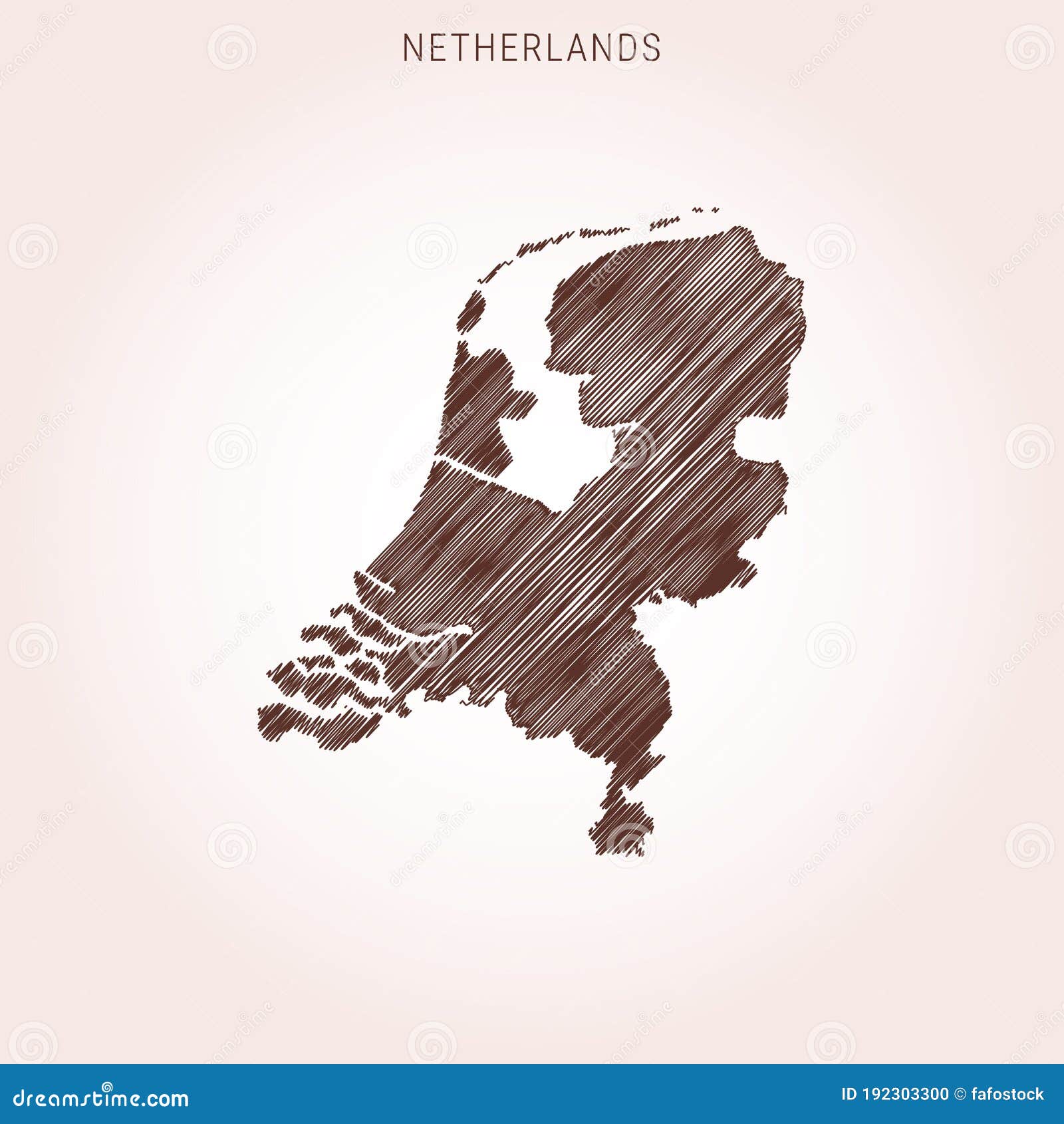 Netherlands Map Vector | CartoonDealer.com #99420509