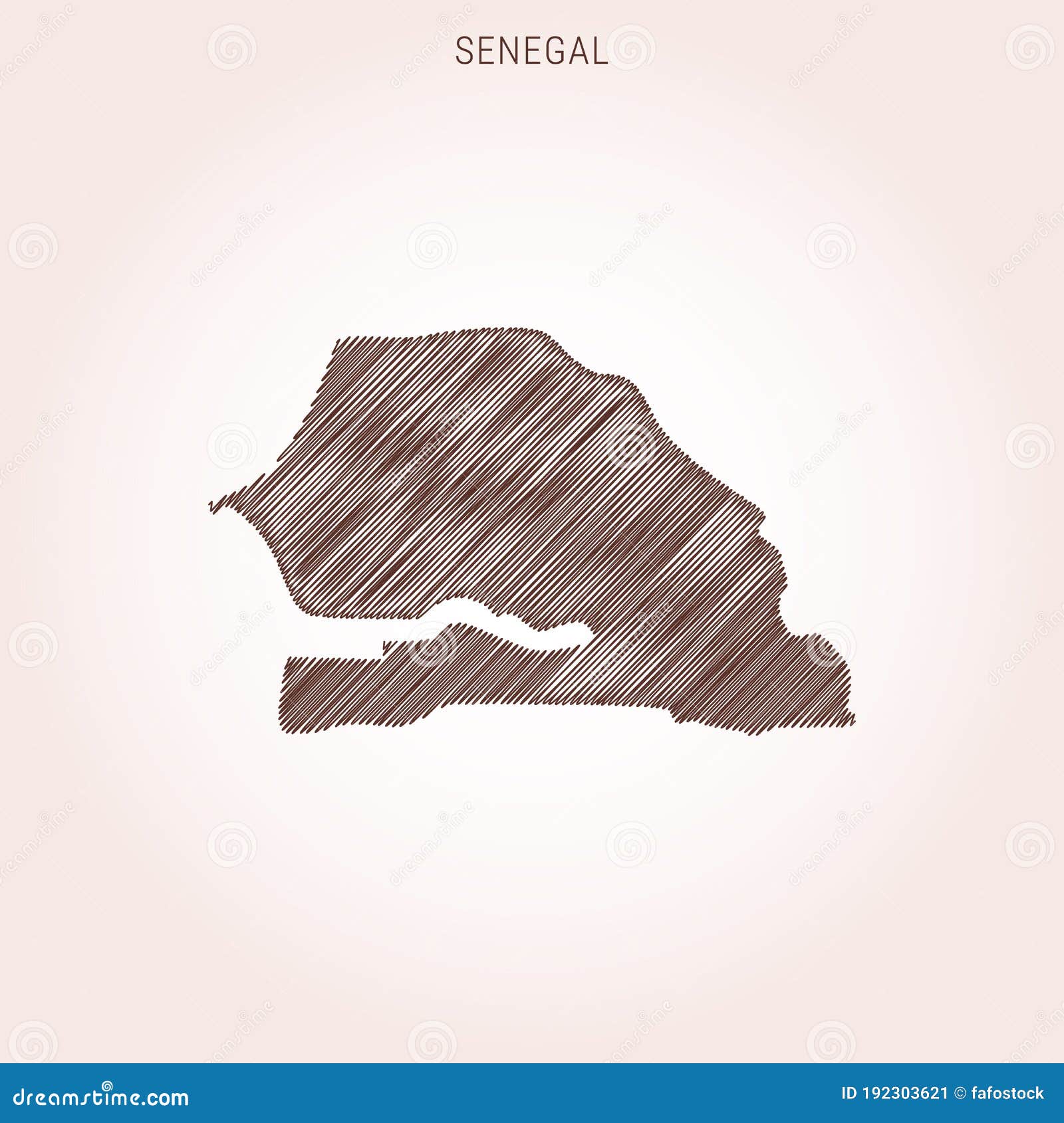 Senegal Vector Map Sticker. | CartoonDealer.com #93659829