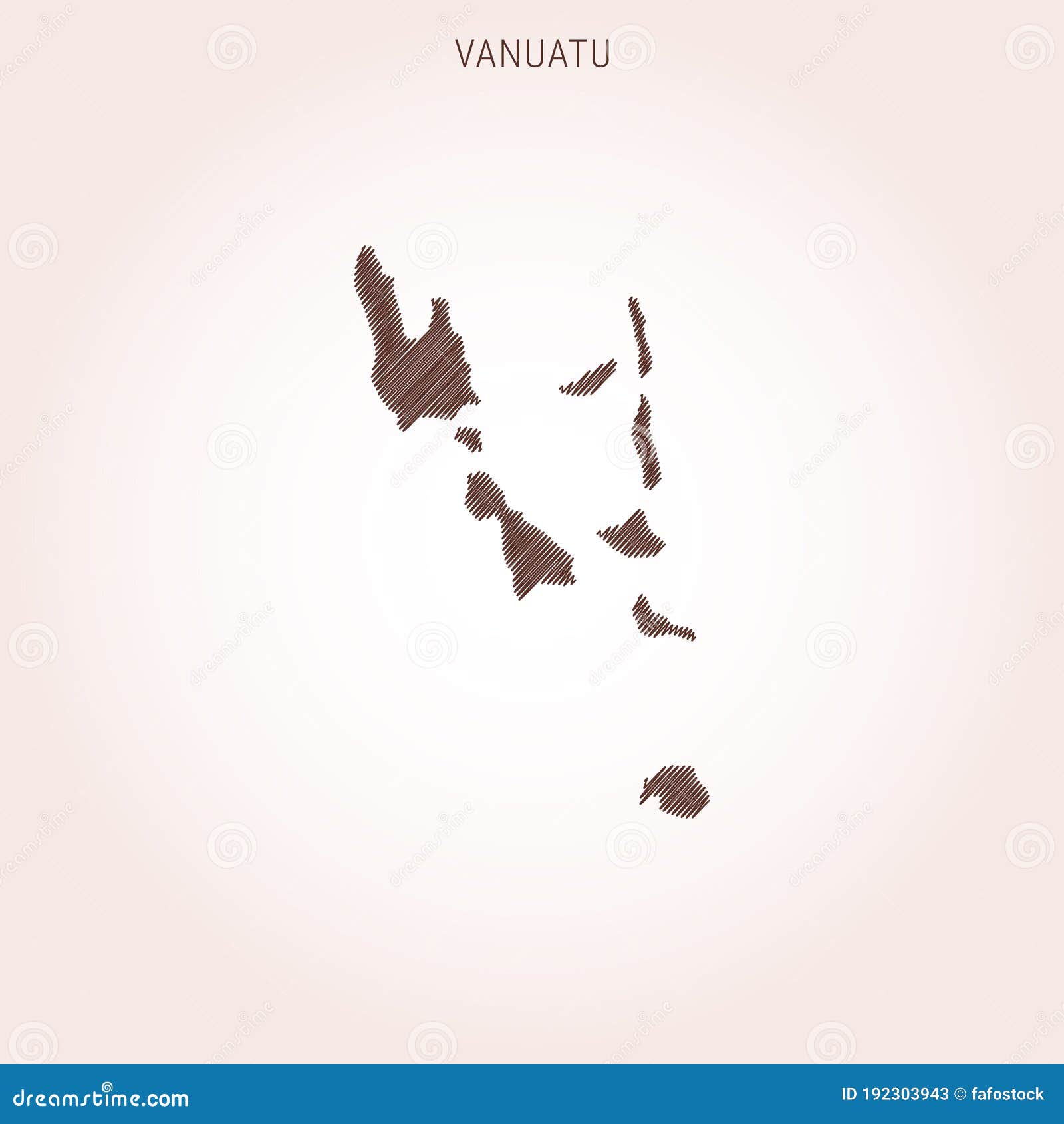 Vanuatu Map Vector | CartoonDealer.com #107524196