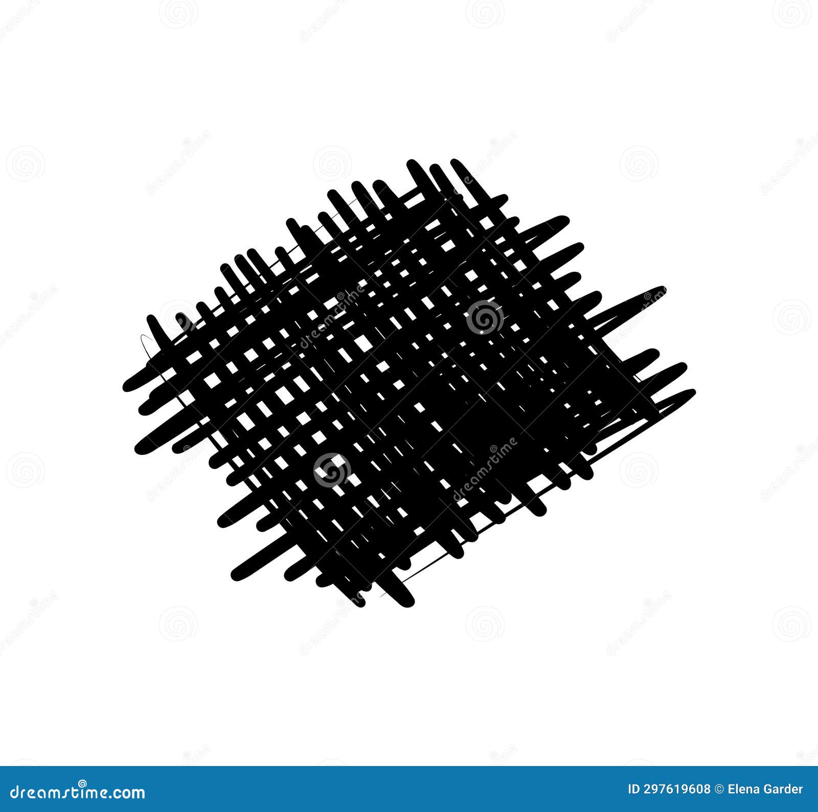 Scribble Pen Strokes. Doodle Pencil Scratch. Vector Freehand Shapes ...