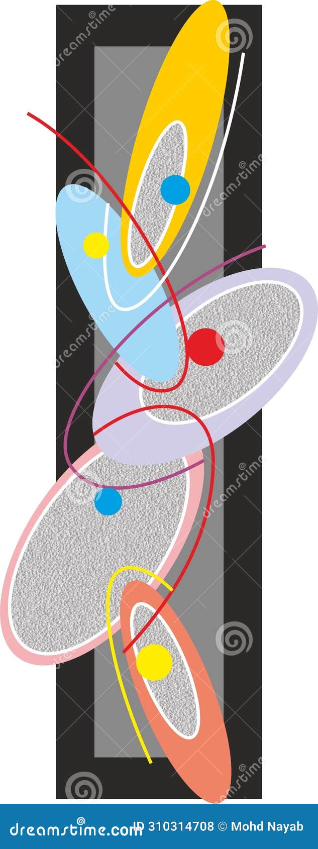 Scribble - Random Canvas Print Vector Cdr X6 Stock Vector - Illustration of concept, abstract ...