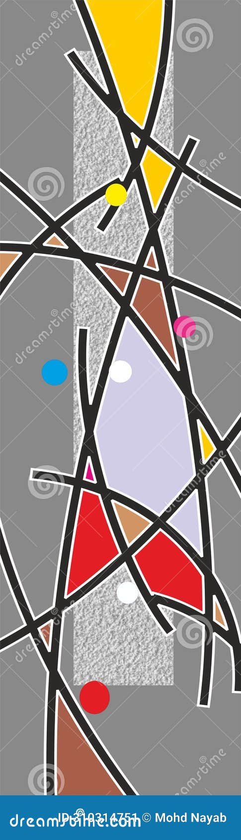 Scribble - Random Canvas Print Vector Cdr X6 Stock Vector ...