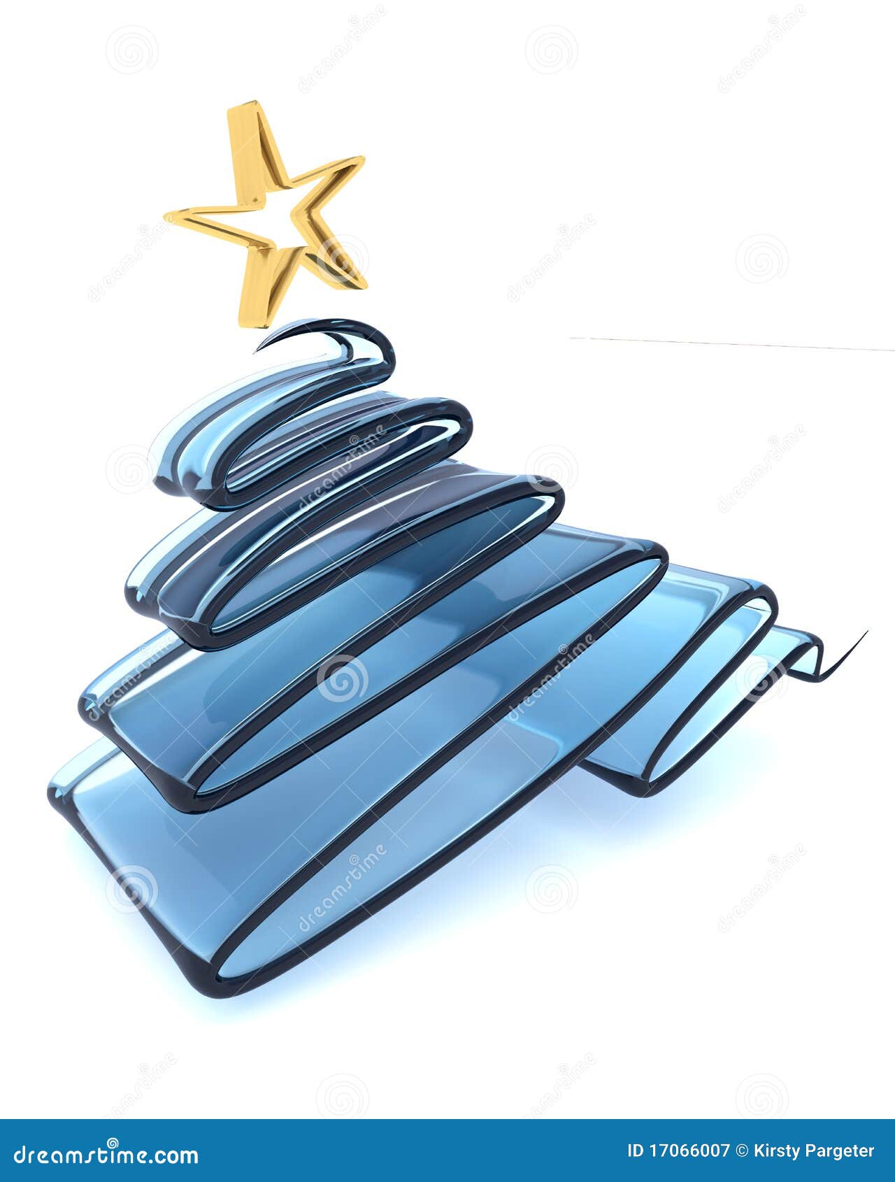 Scribble Sketch Christmas Tree Concept Stock Illustration ...