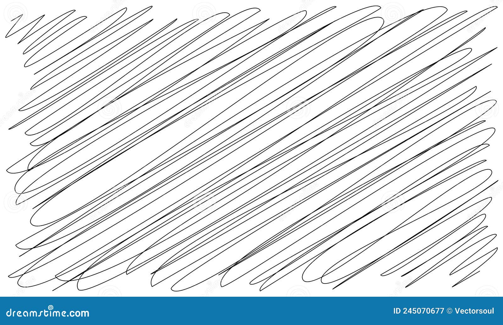 Scribble, Sketch Lines Rectangle Plane. Squiggly, Zig-zag, Criss-cross ...