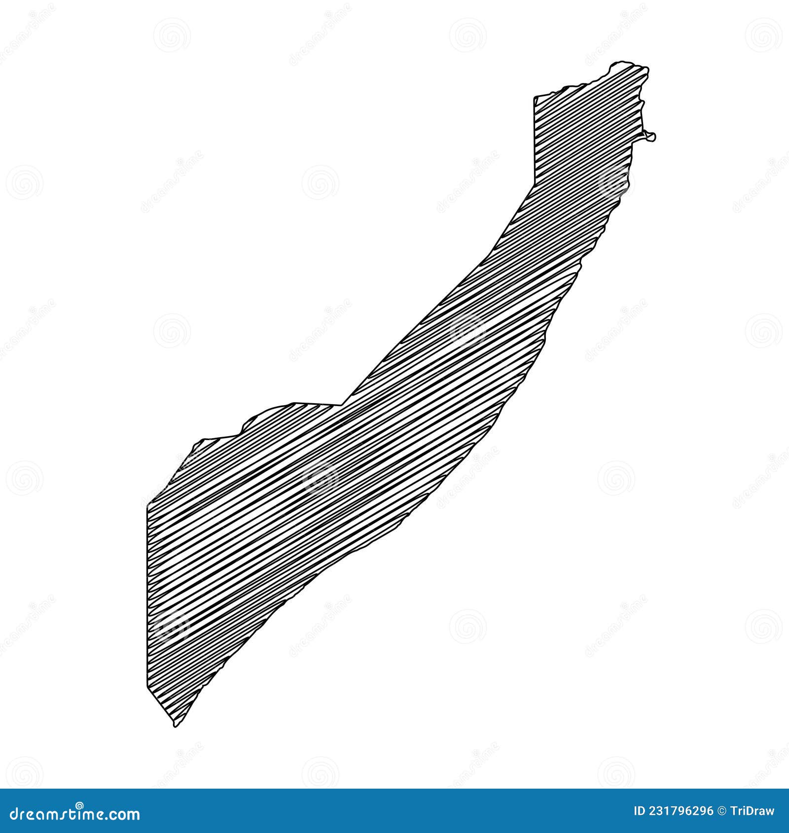 Scribble Style Somalia Map Design Stock Vector - Illustration of ...