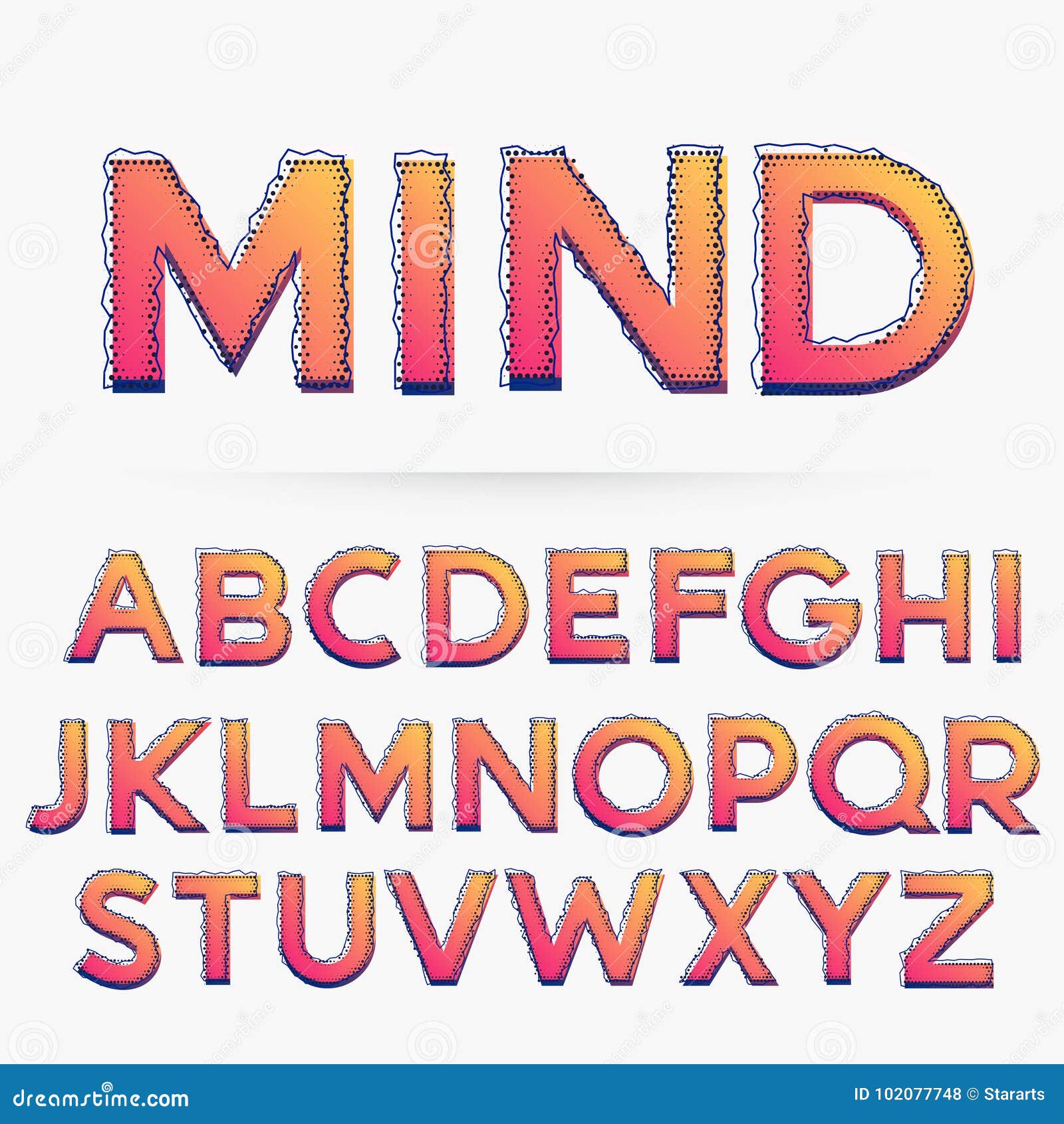 Scribble Style Alphabet Font Stock Vector - Illustration of alphabet ...