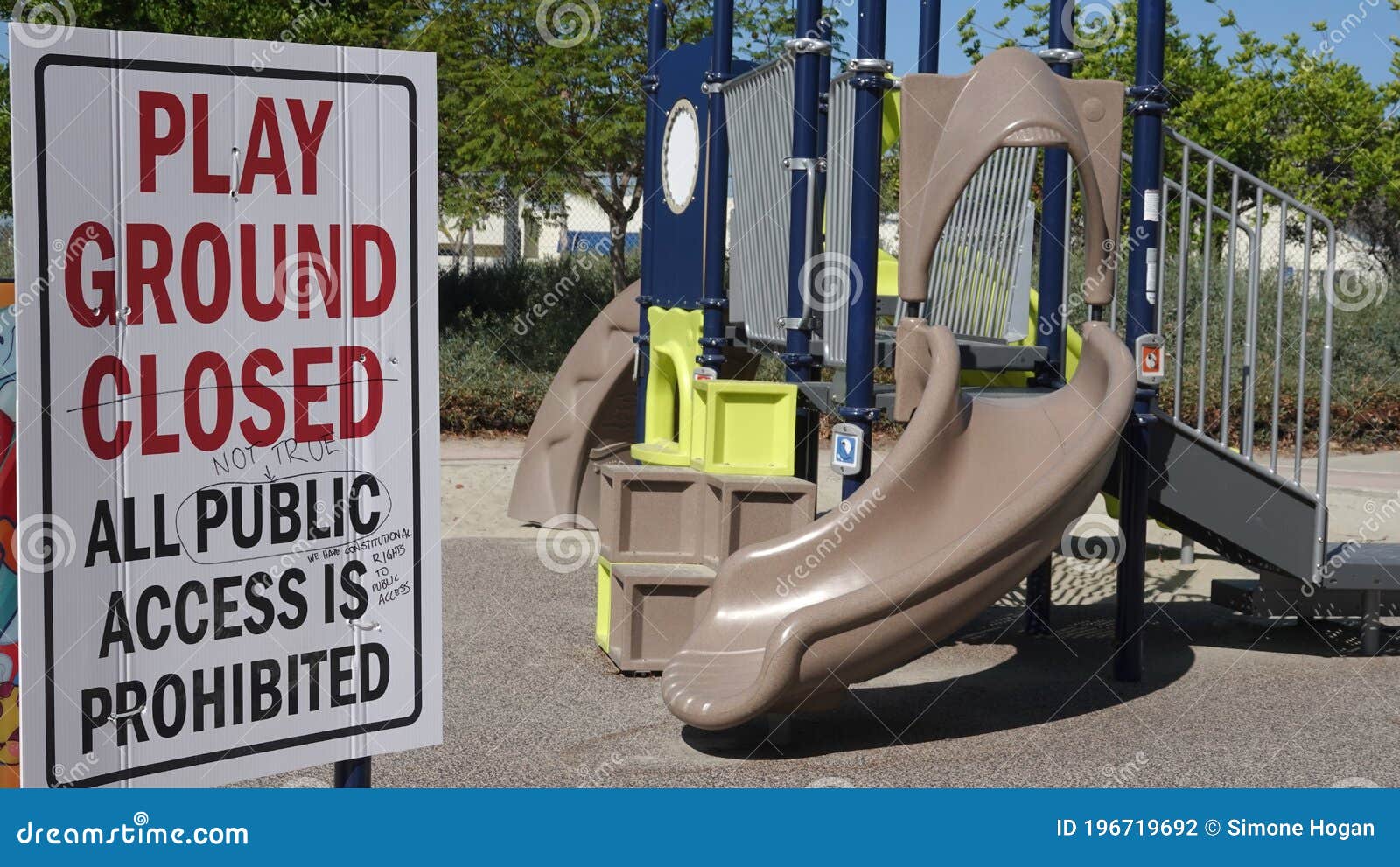 Playground Sign Language Stock Photography | CartoonDealer.com #328118