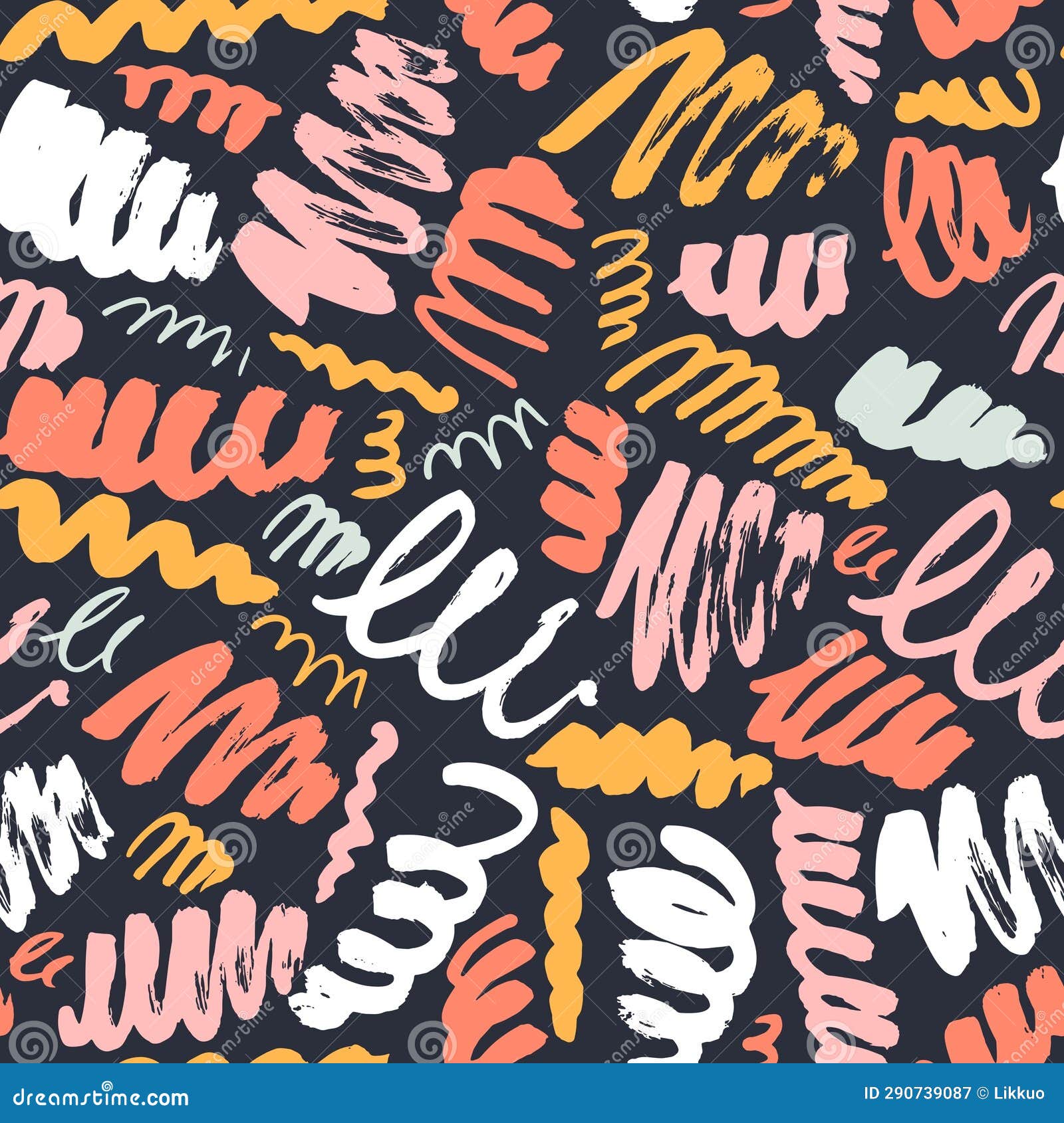 Scribbled Vector Alphabet.Art Font. | CartoonDealer.com #223177974