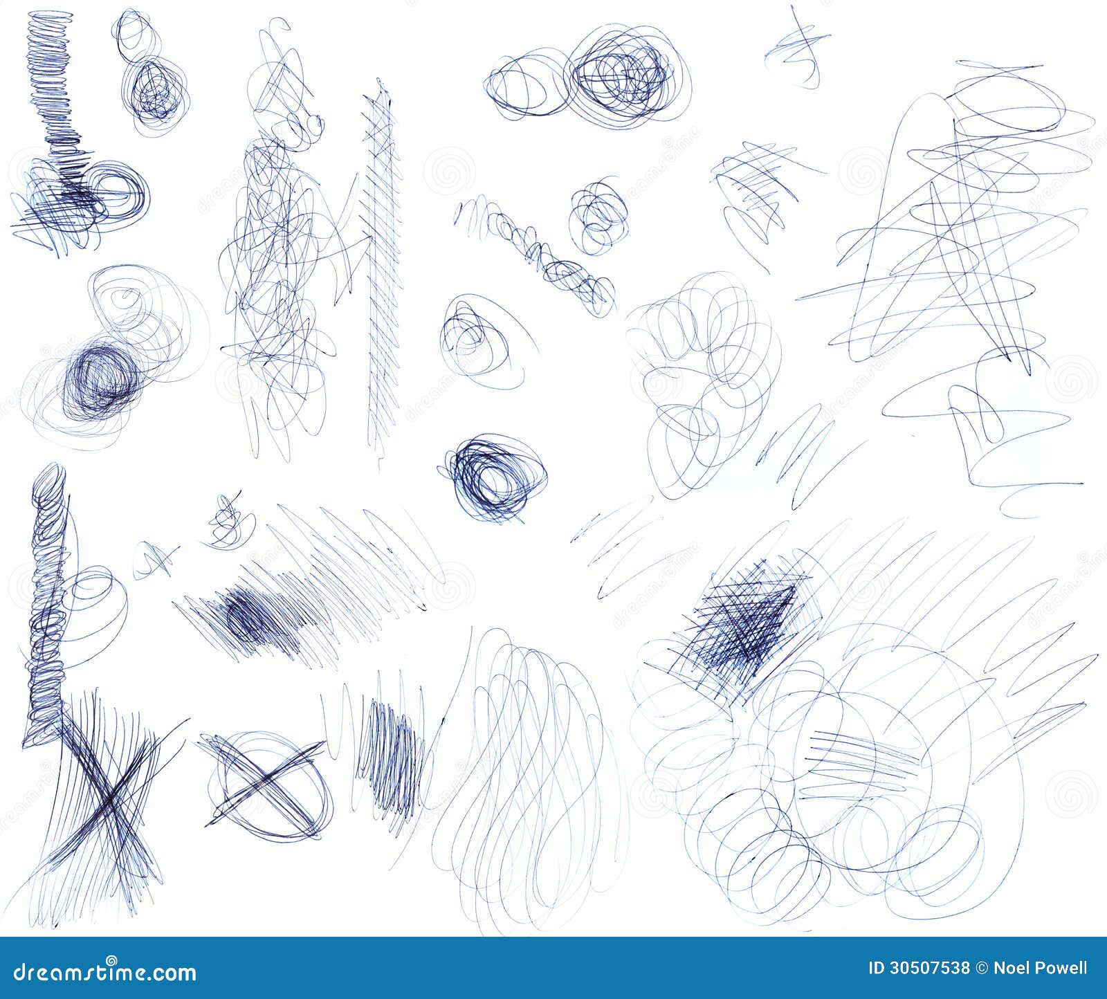 Scribbles 2 stock photo. Image of white, lines, doodle - 30507538