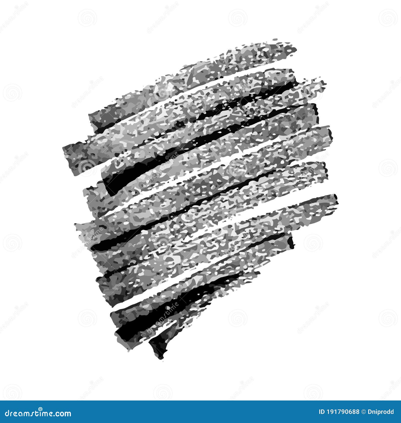 Scribble with a Black Marker Stock Vector - Illustration of graphite ...