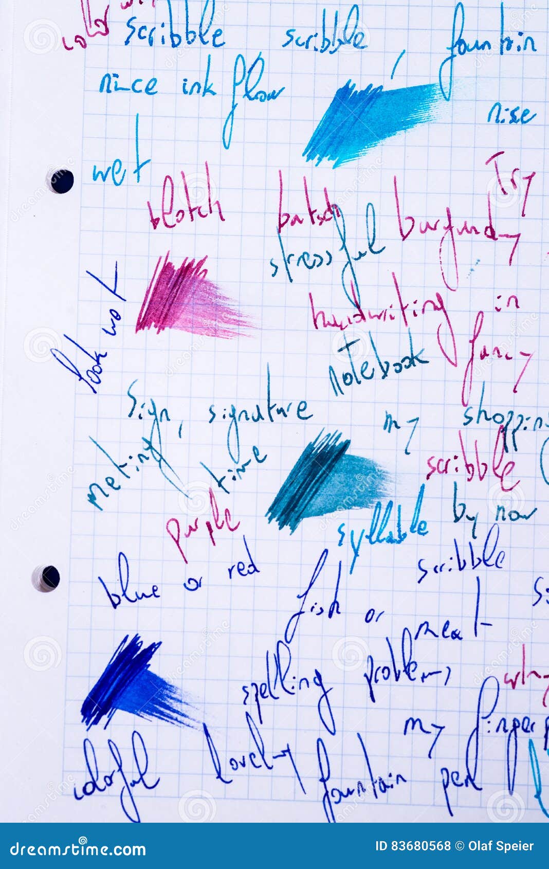 Scribbling stock photo. Image of smear, conceptual, calligraphy - 83680568