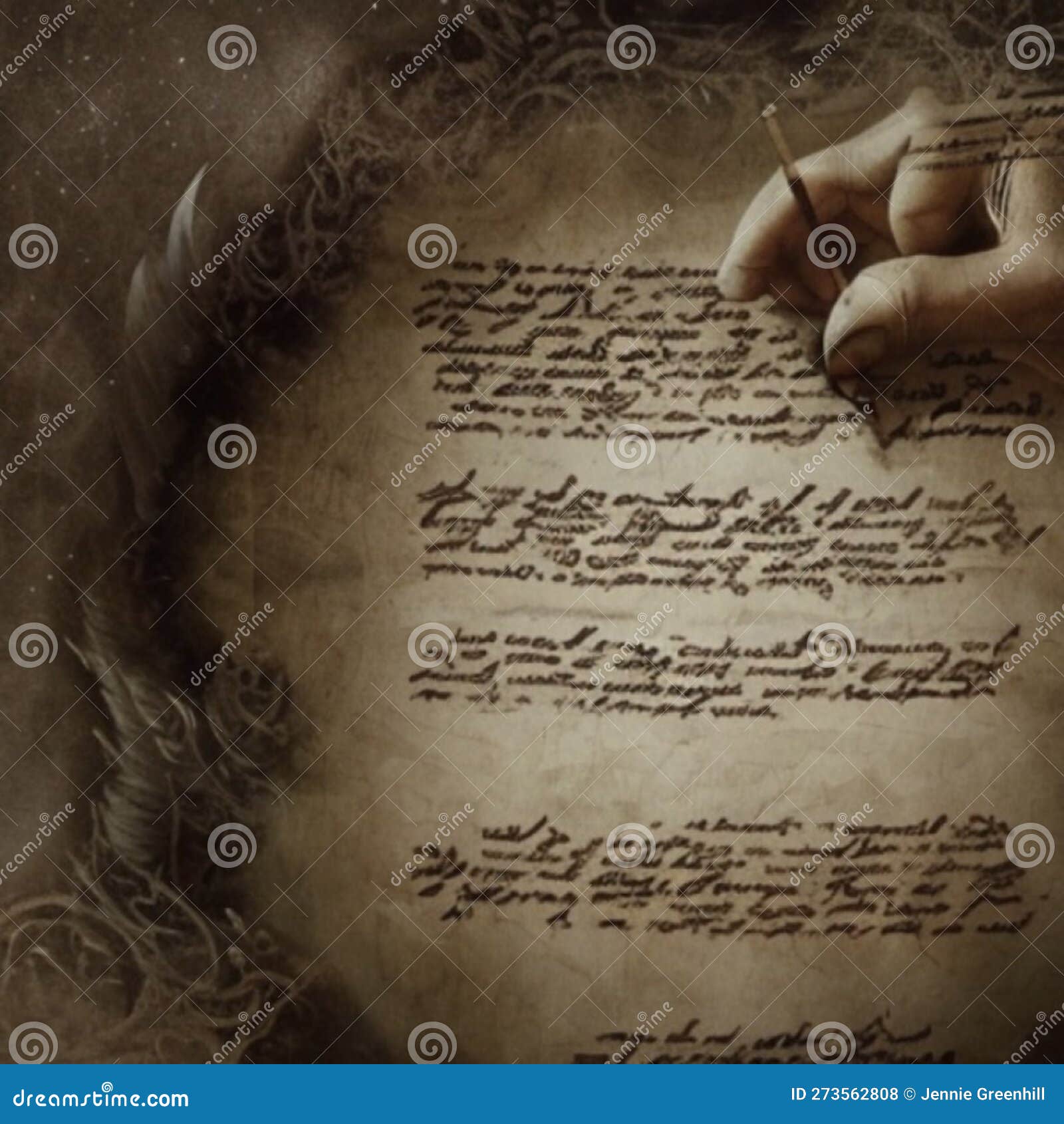 Scribe Parchment Letter Man Ancient Egypt Clipart Cartoon Illustration ...