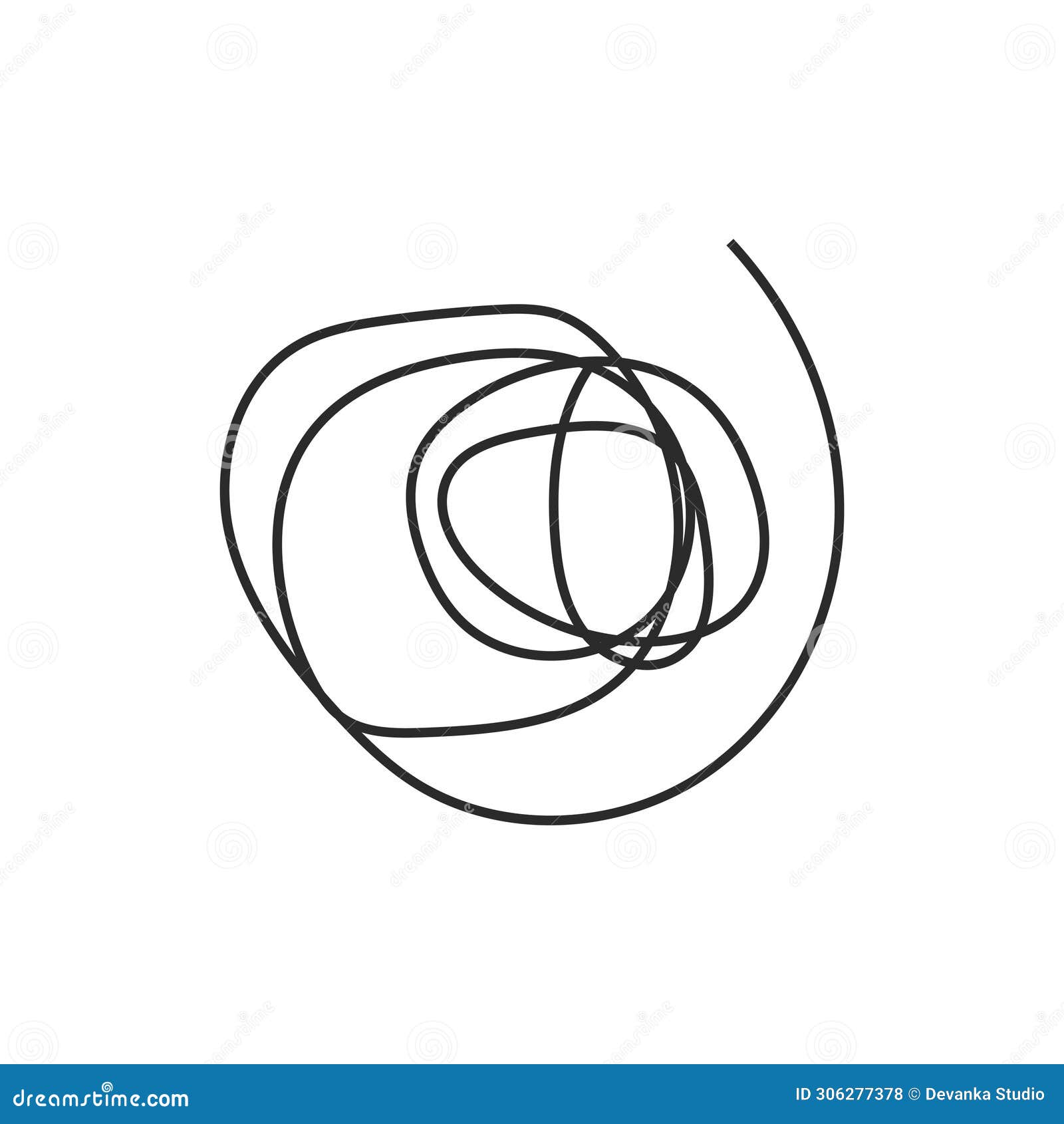 Scrible line art hand draw stock vector. Illustration of pattern ...