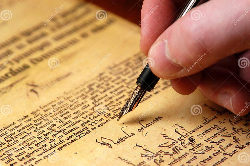 Script stock image. Image of document, writing, ancient - 57139