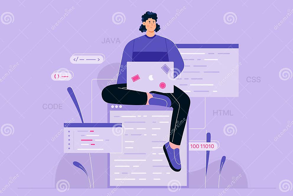 Script Coding And Programming In Php Python Javascript Programmer 8415