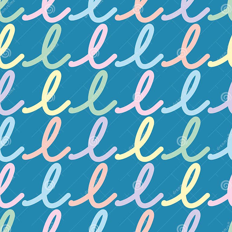 Script Letter L Vector Design Background Stock Vector - Illustration of ...