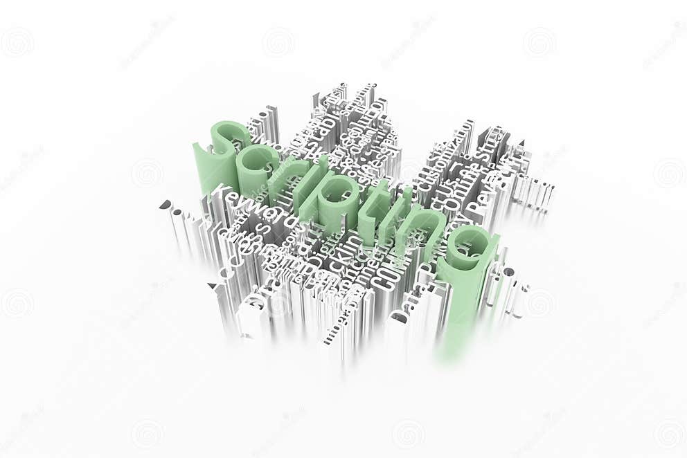 Scripting, ICT, Information Technology Keyword Words Cloud. for Web ...