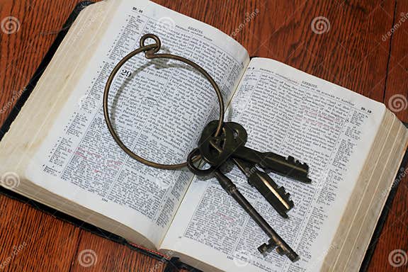 Scripture Keys stock photo. Image of religious, faith - 56004868