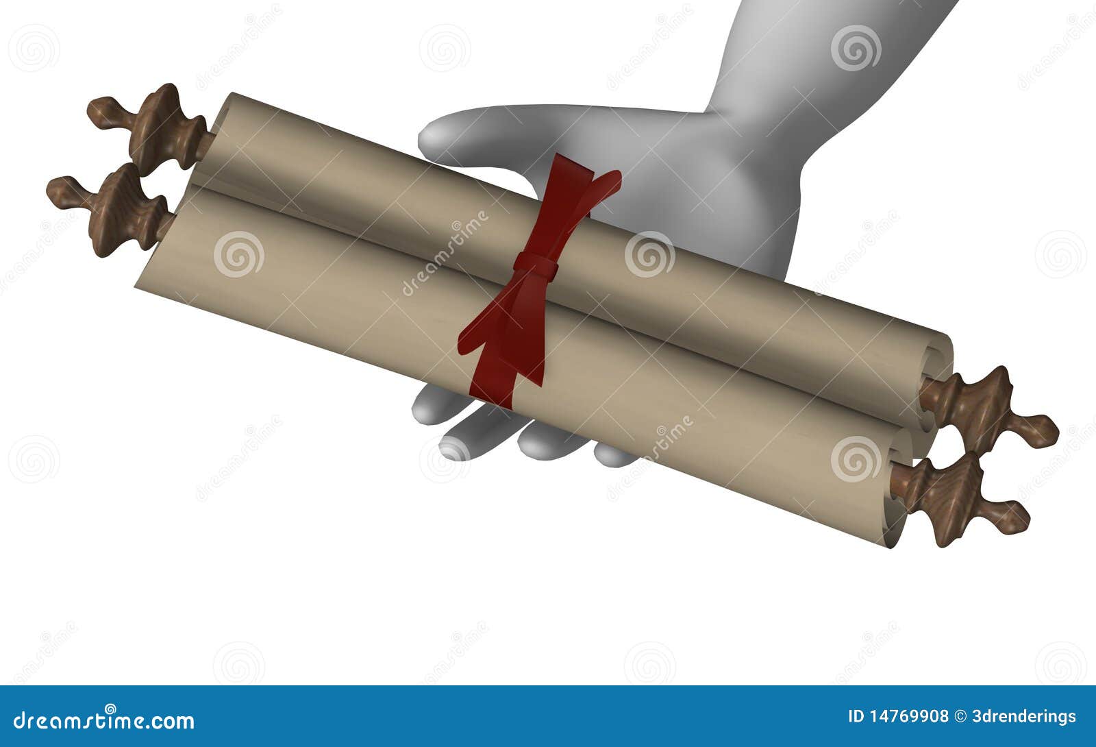 Scroll stock illustration. Illustration of parchment - 14769908