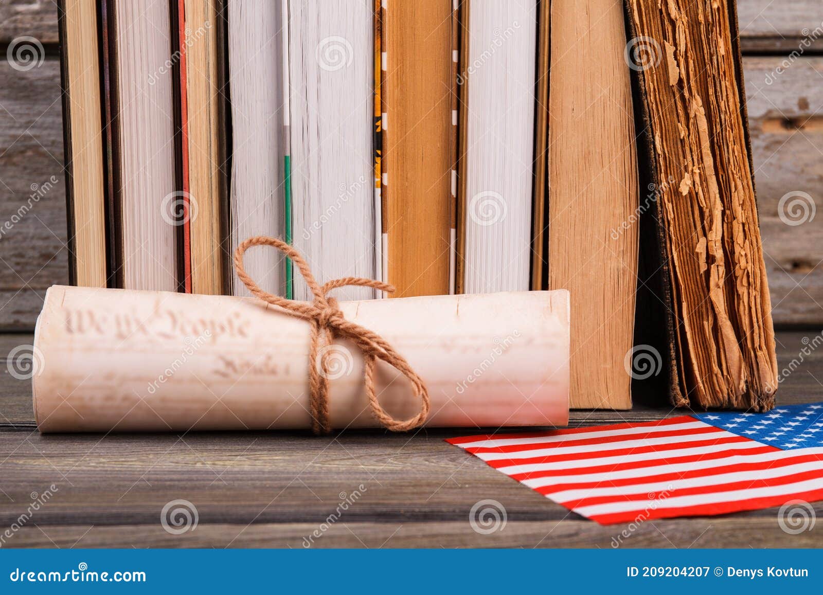 Declaration Of Independence Blank Scroll