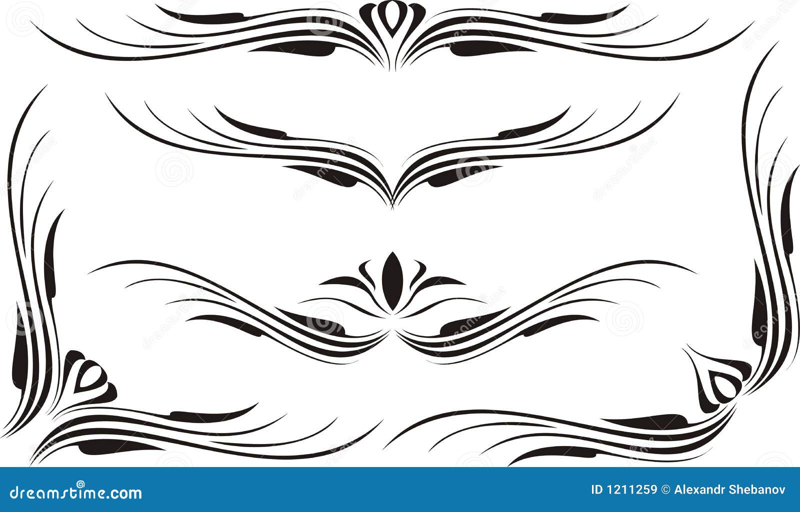 Scroll, Cartouche, Decor, Vector Stock Vector - Illustration of ...