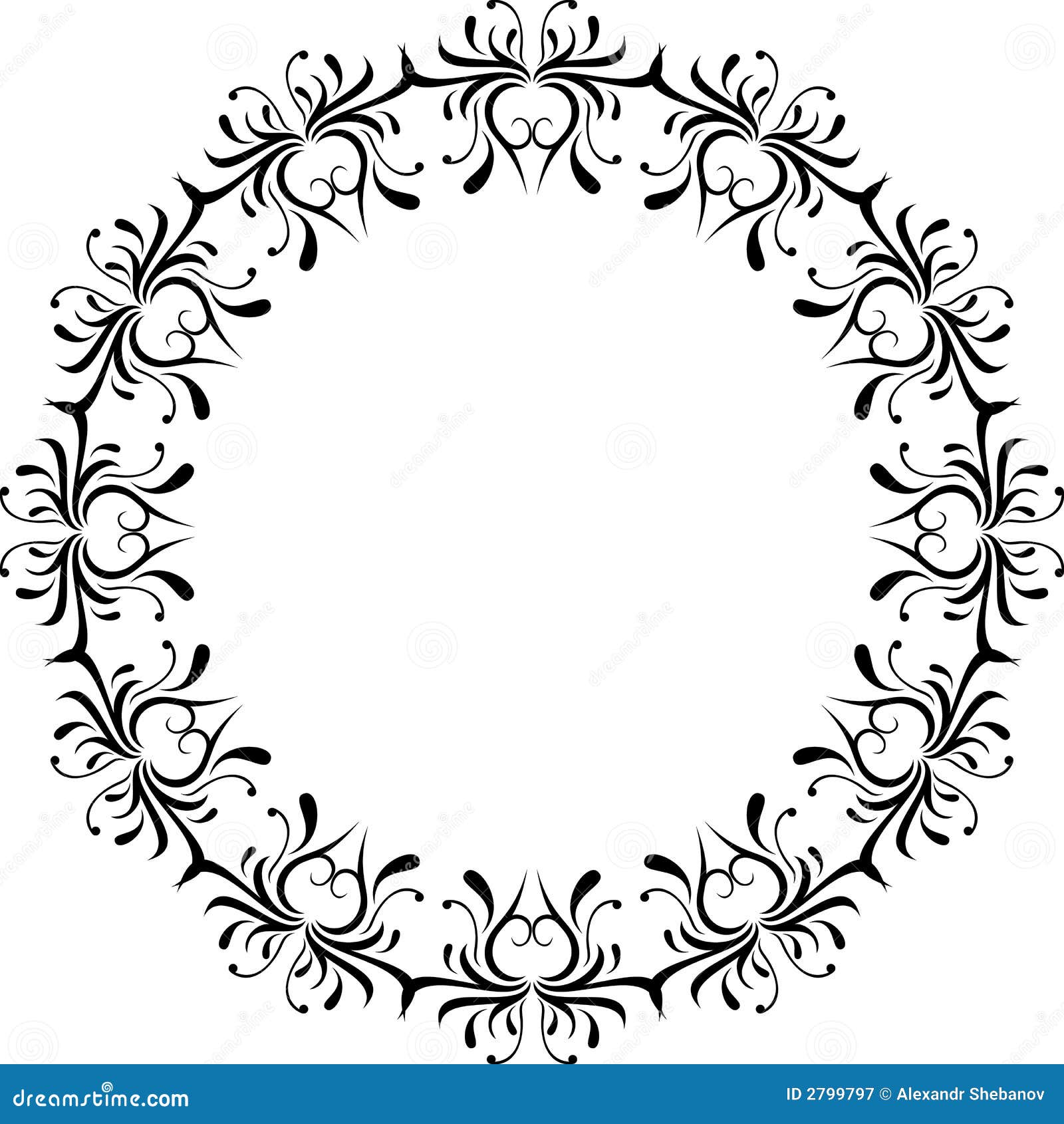 Scroll design stock vector. Illustration of flourishes - 2799797