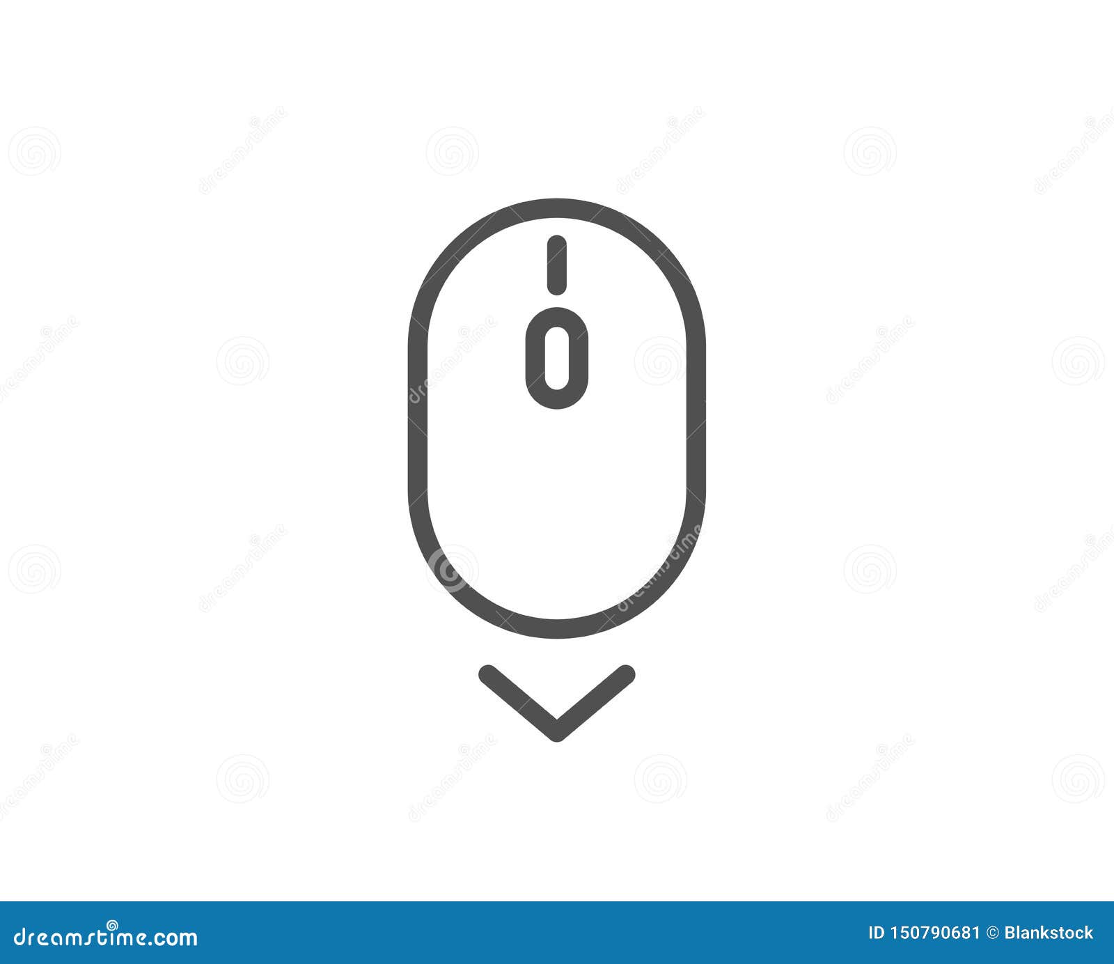 Scroll Down Mouse Line Icon. Scrolling Screen Sign. Swipe Page. Vector ... Scroll Down Mouse Line Icon. Scrolling Screen Sign. Swipe Page. Vector ...