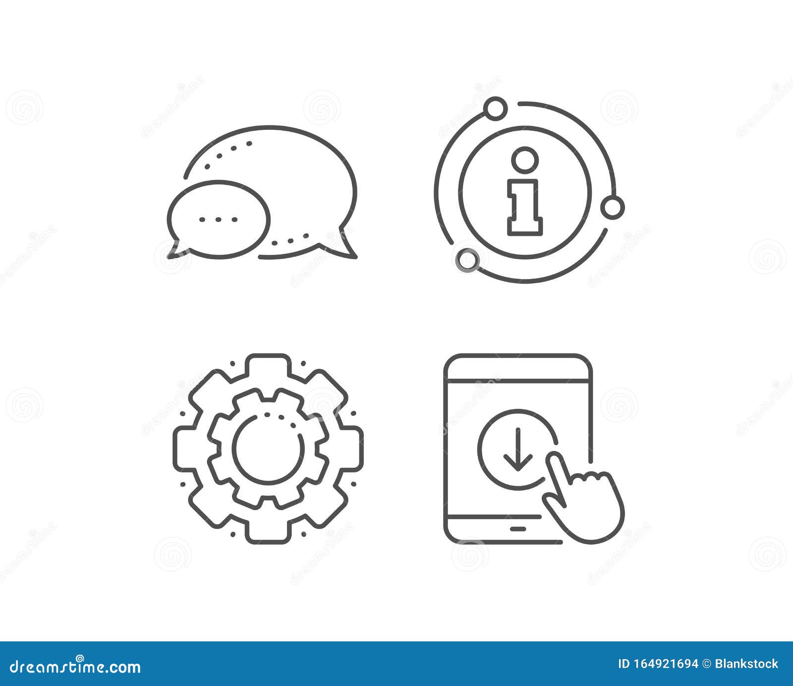 Scroll Down Tablet Pc Line Icon. Scrolling Screen Sign. Swipe Page ...