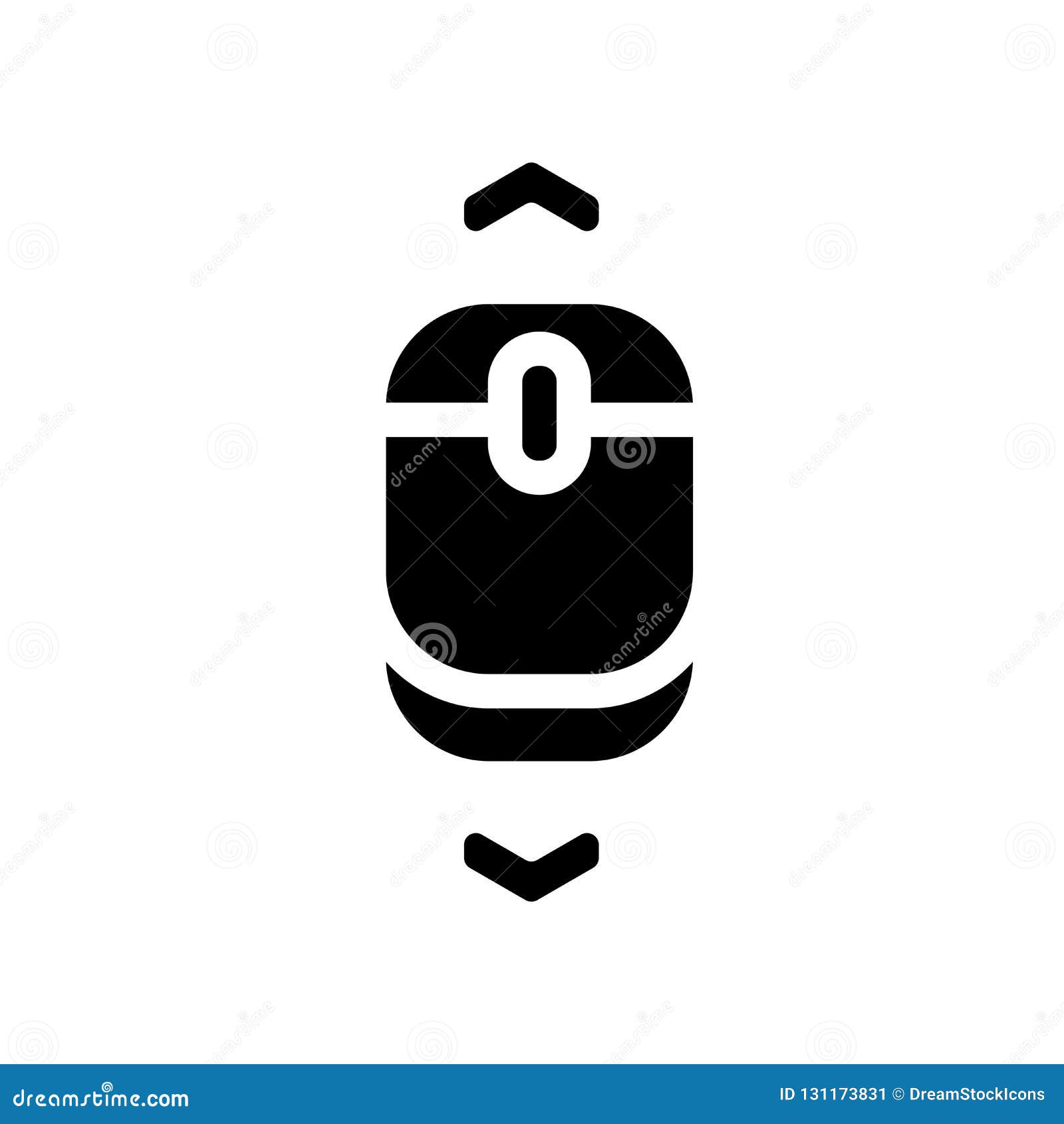 Scroll Icon. Trendy Scroll Logo Concept on White Background from Stock ...