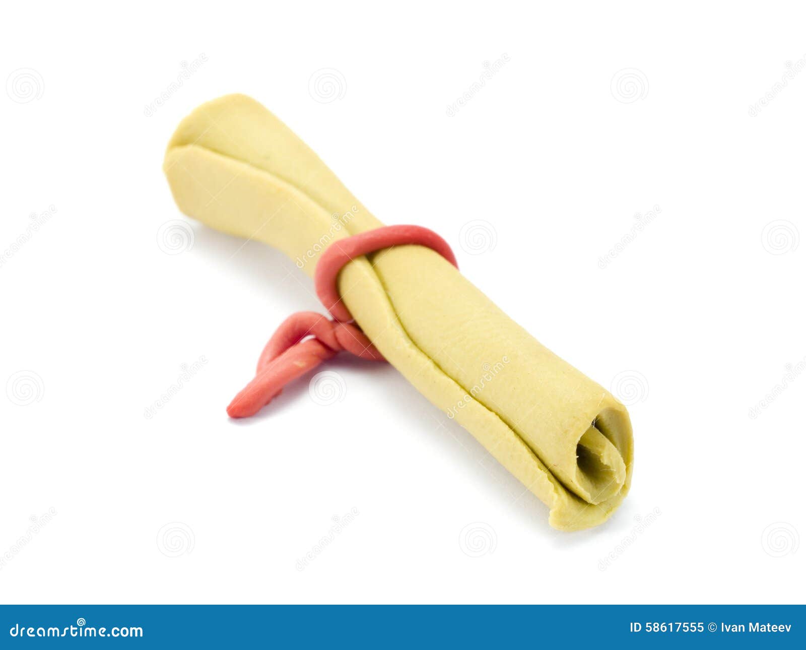 Scroll stock image. Image of wisdom, study, clay, graduand - 58617555