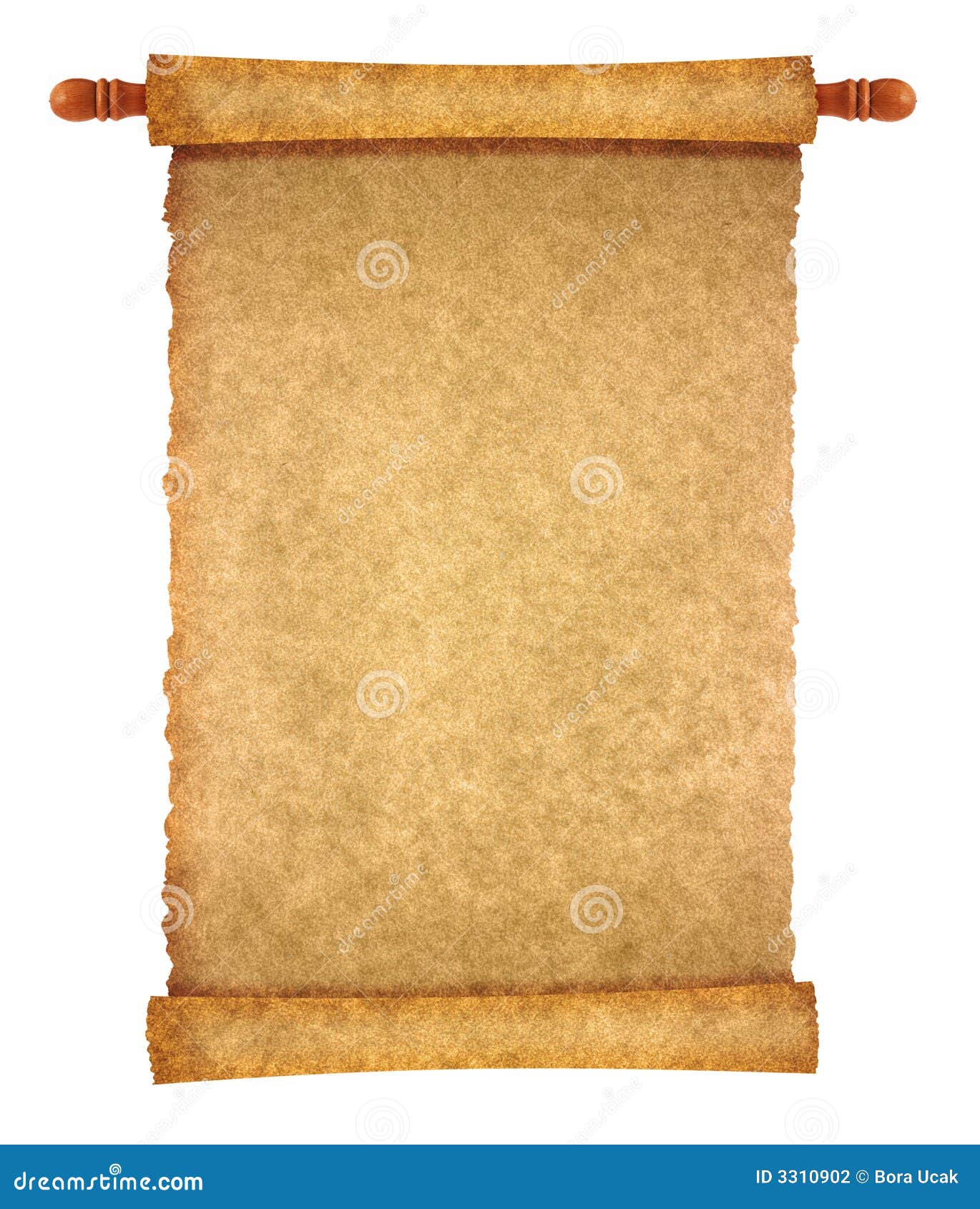 Scroll page stock photo. Image of scroll, grunge, rolled - 3310902