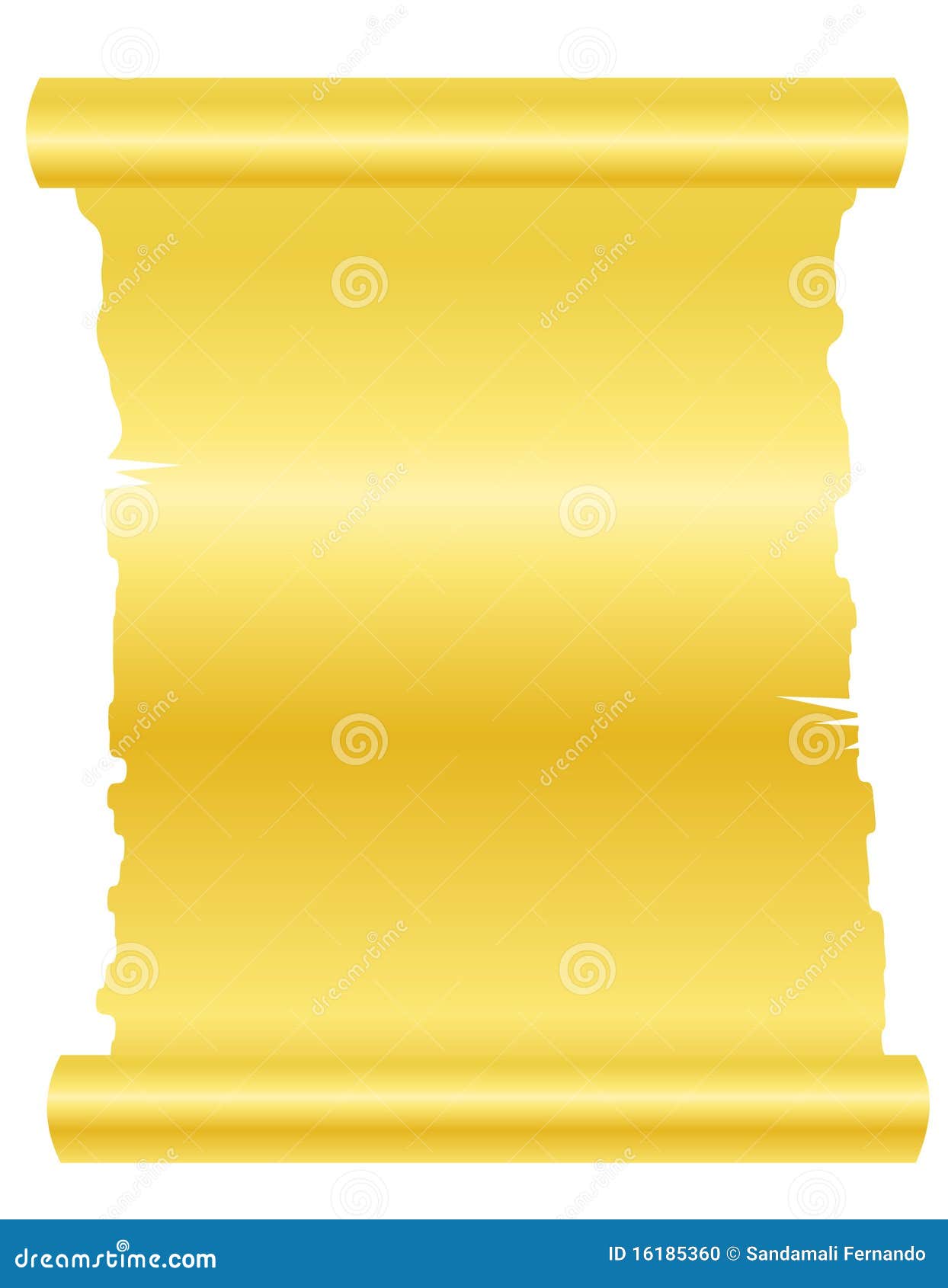 Scroll paper stock vector. Illustration of book, message - 16185360