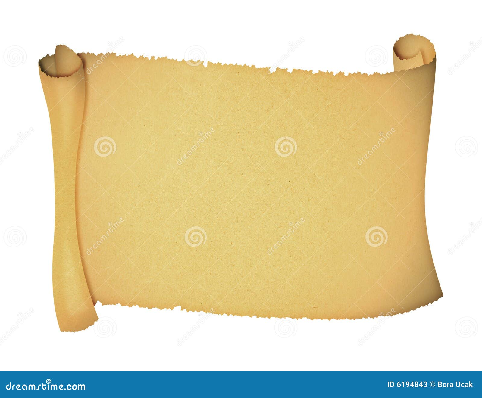 Scroll Paper Background Stock Photos - Image: 6194843