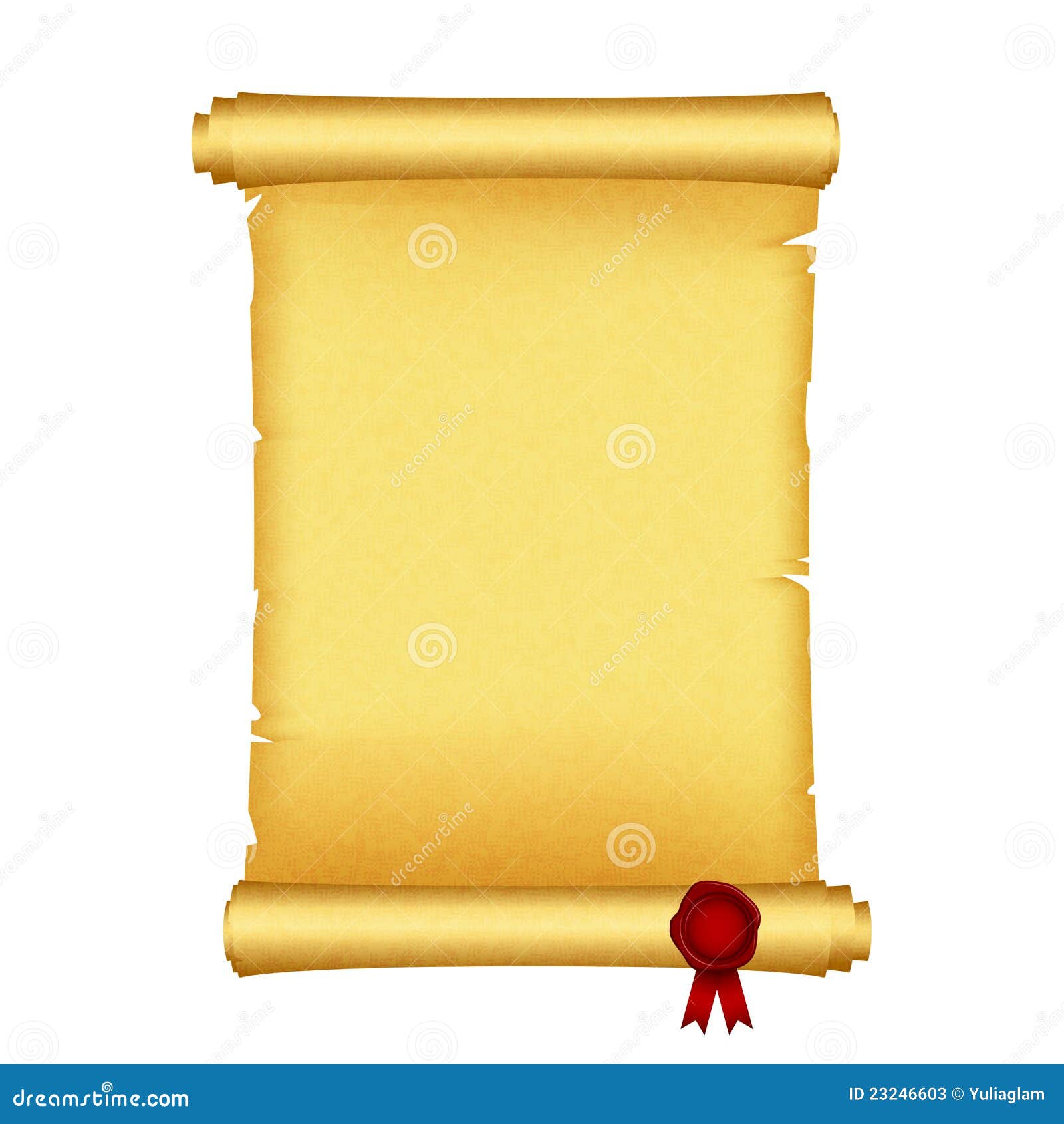 Red Scroll Border Clip Art