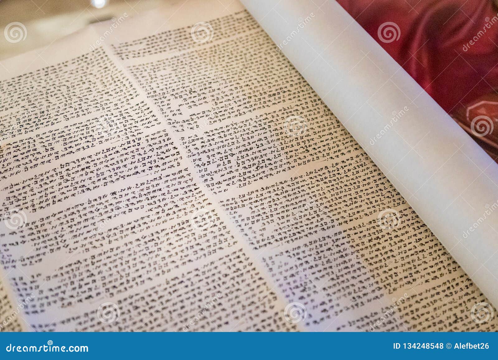 Hebrew Scroll And Religious Objects At Jewish Historical Museum ...