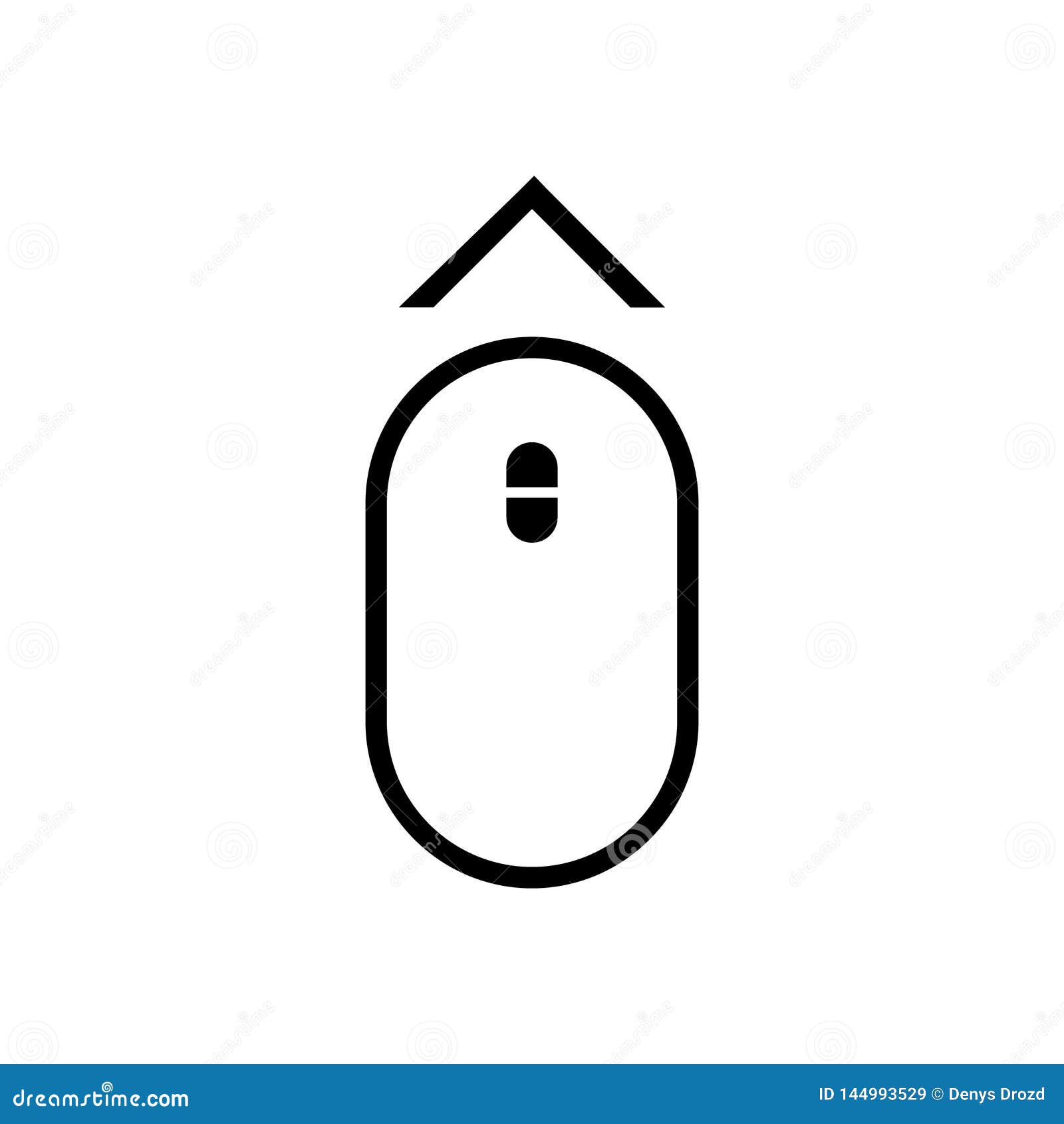 Scroll Up Icon. Vector Scrolling Mouse Sybmol for Web Design Isolated ... Scroll Up Icon. Vector Scrolling Mouse Sybmol for Web Design Isolated ...