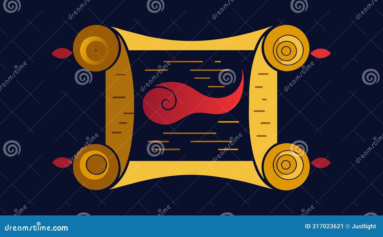 A Scroll Written in a Longforgotten Script Discovered in a Hidden ...