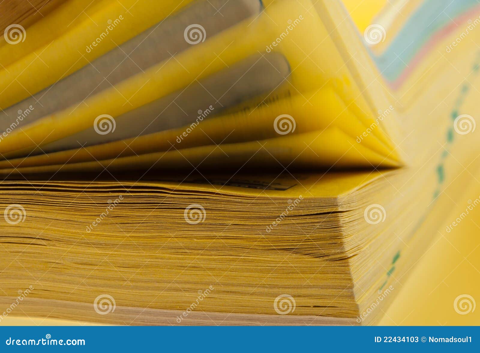 Scrolling pages stock image. Image of companies, organize - 22434103