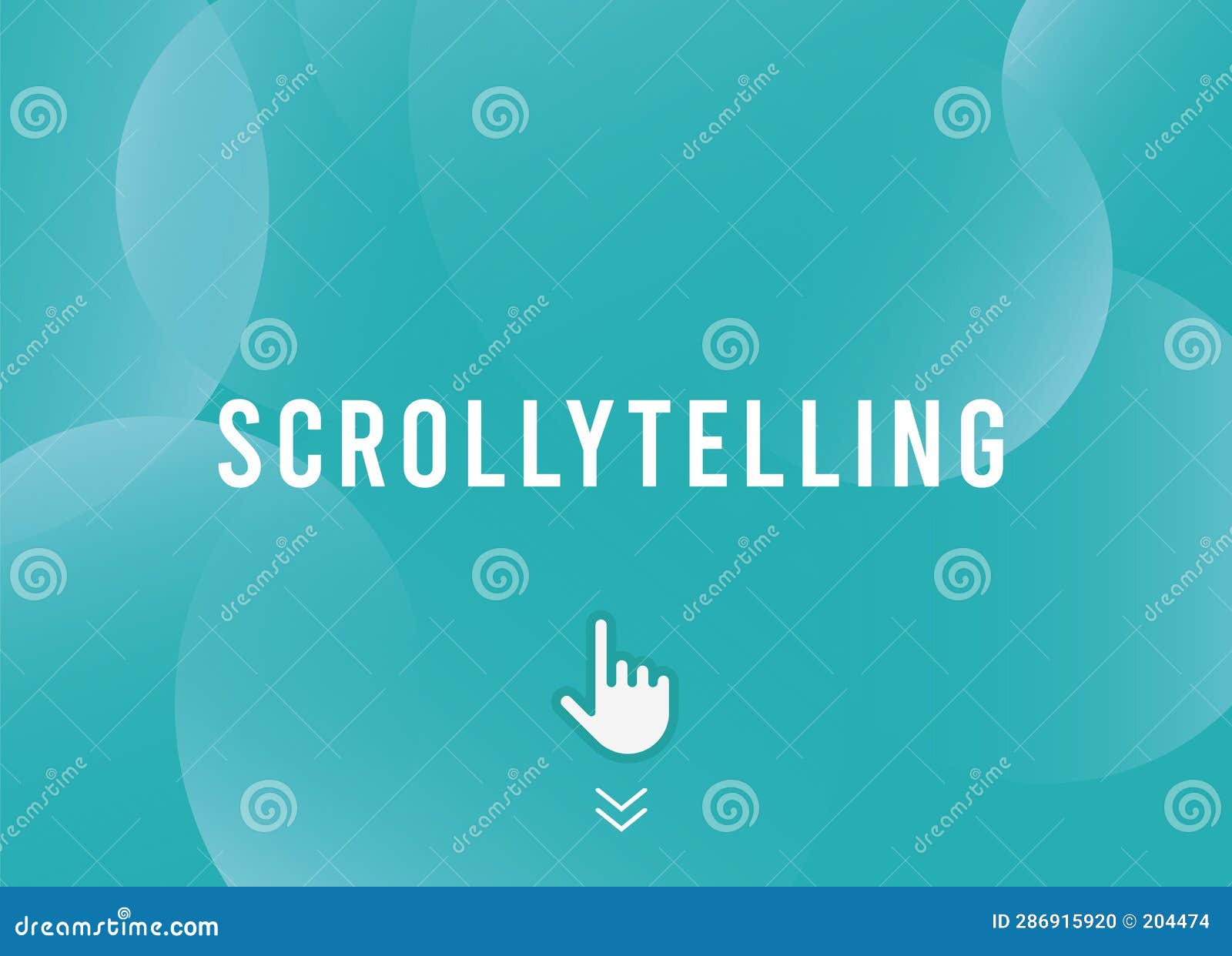 Scrollytelling - Scroll and Storytelling Concept. Some Elements on ...