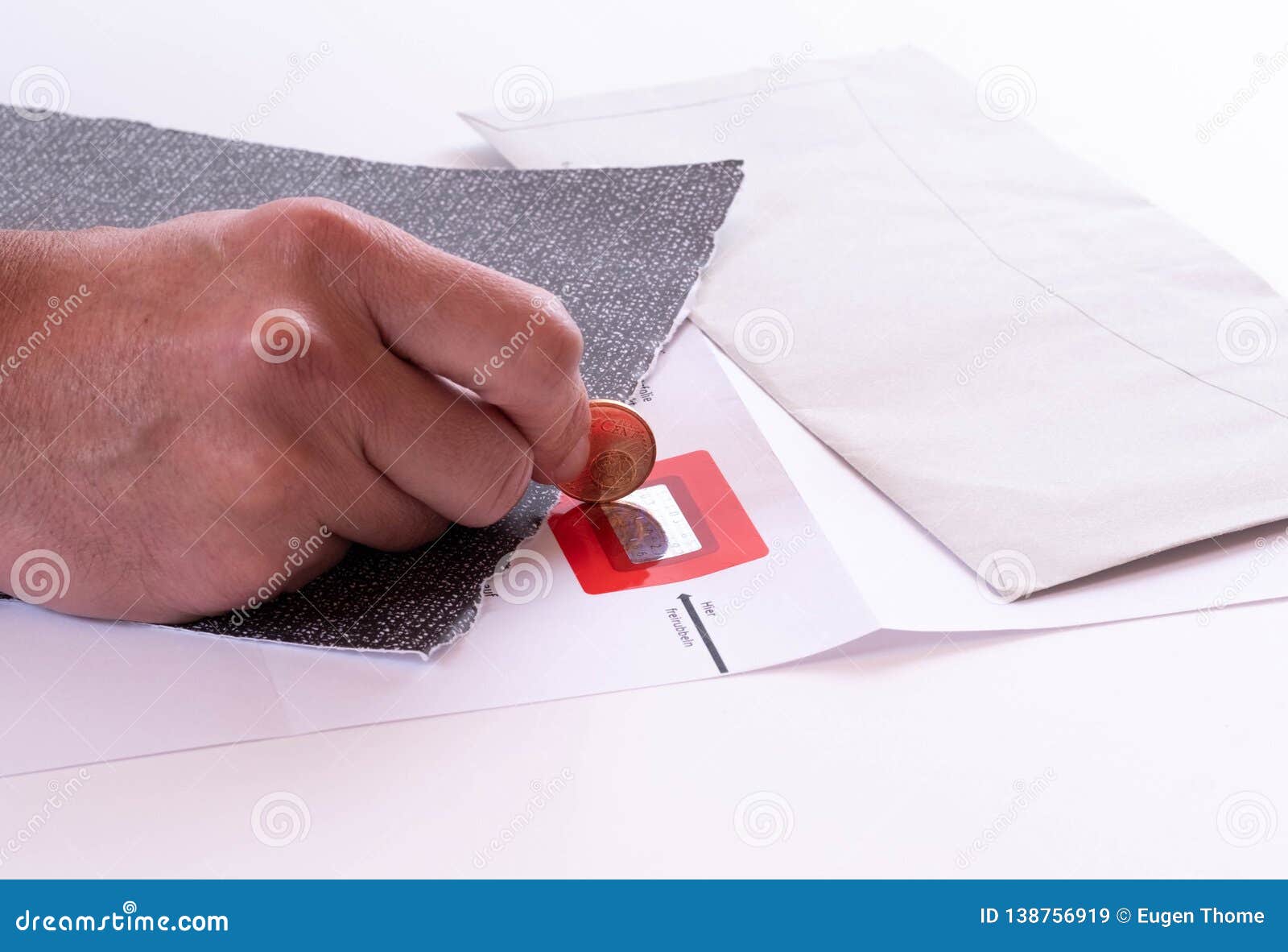 Scrub the PIN stock image. Image of security, uncover - 138756919