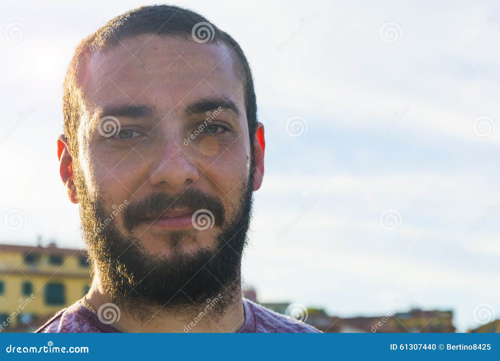 Scruffy guy stock photo. Image of beard, troubled, scruffy - 61307440