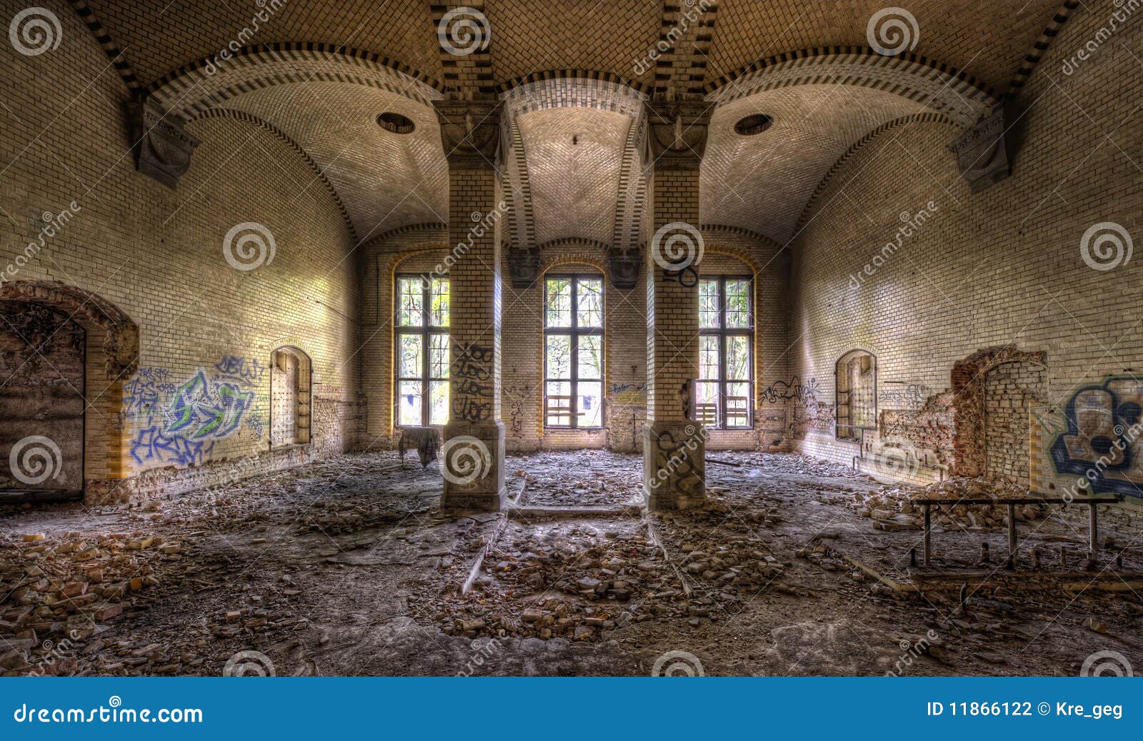 Scruffy hall stock photo. Image of indoor, classic, hall - 11866122