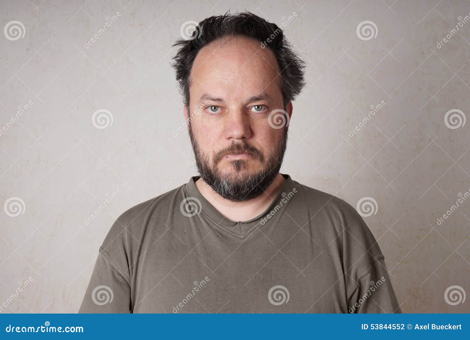 Scruffy man stock photo. Image of dirty, looking, messy - 53844552